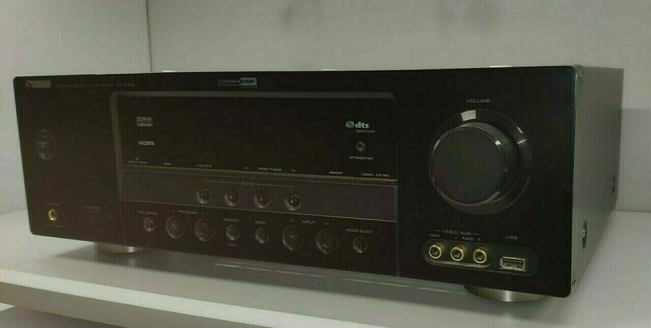 AMPLITUNER YAMAHA RX-V463 5.1 HDMI DTS USB | Amplitunery | Loombard.pl