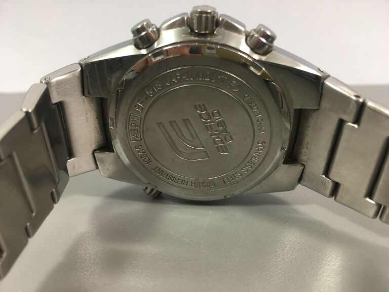 ZEGAREK CASIO EDIFICE EF-518 DATOWNIK 2 CZASY | Męskie | Loombard.pl