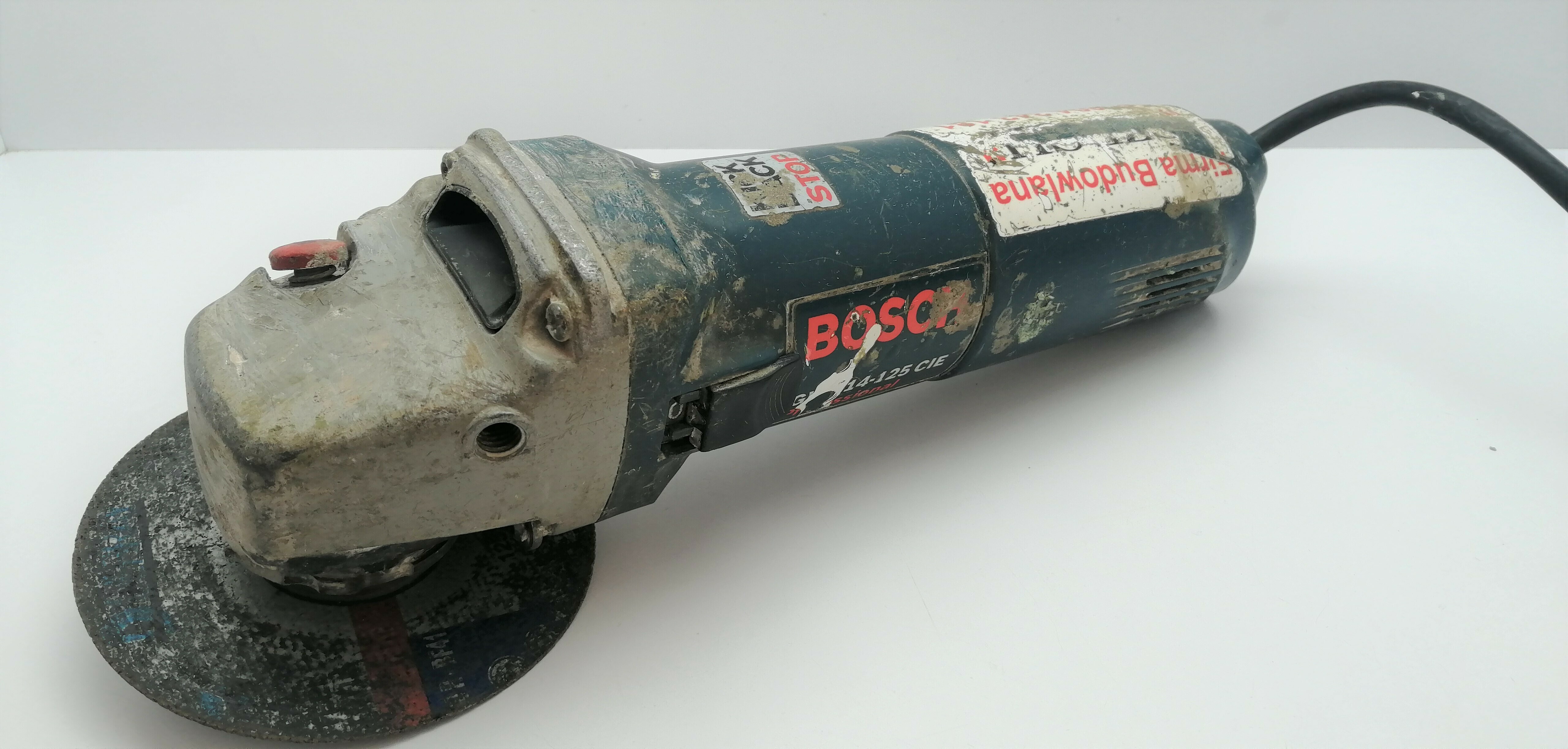 BOSCH GWS 14-125 CIE SZLIFIERKA KĄTOWA | Szlifierki mimośrodowe ...