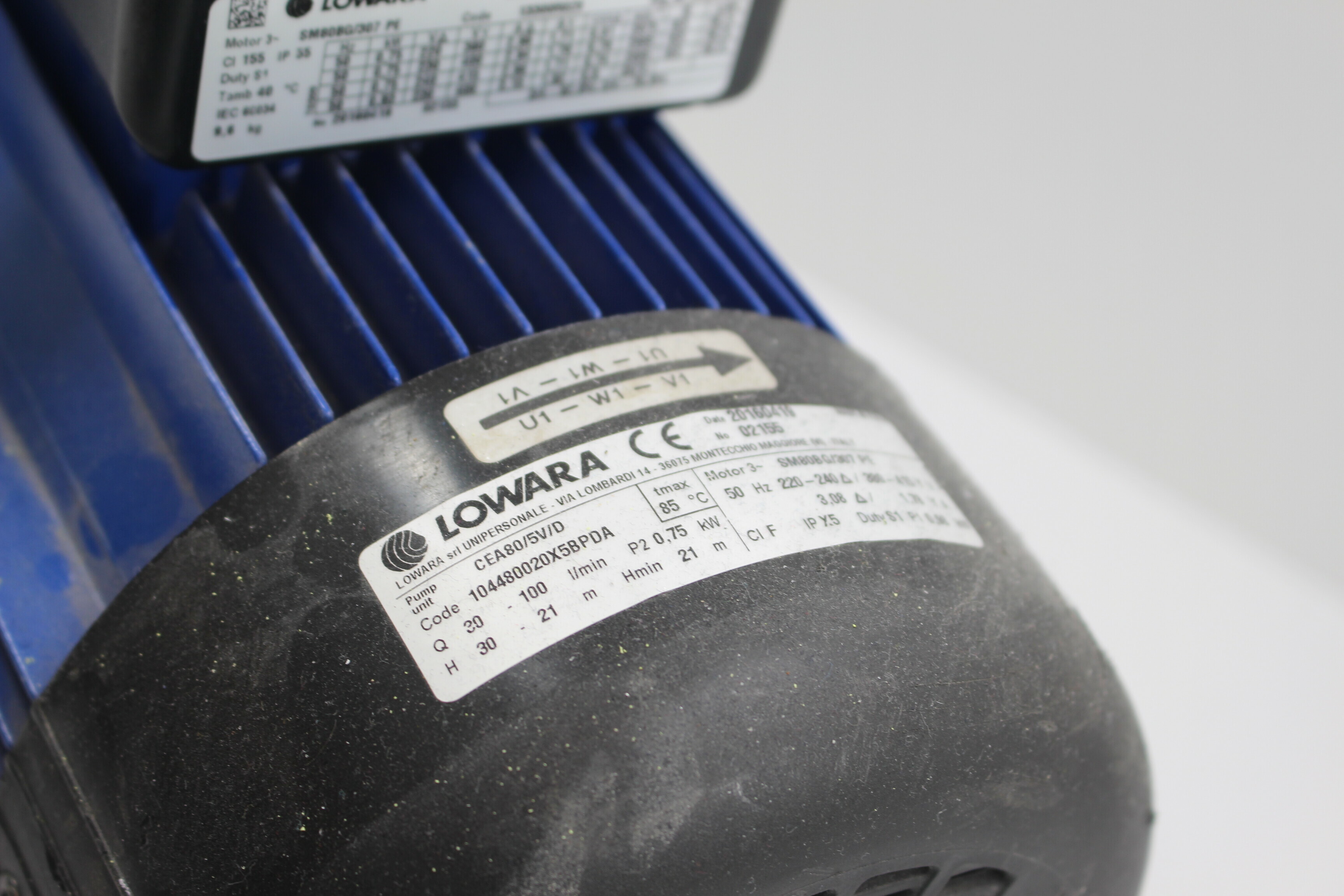 JEDNOSTOPNIOWA POMPA ODŚRODKOWA LOWARA CEA 210/3/ | Pompy | Loombard.pl