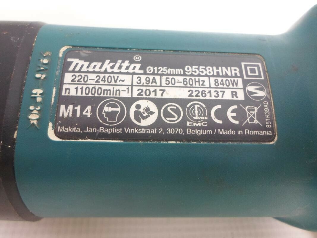 SZLIFIERKA KĄTOWA MAKITA 9558HNR | Szlifierki mimośrodowe | Loombard.pl