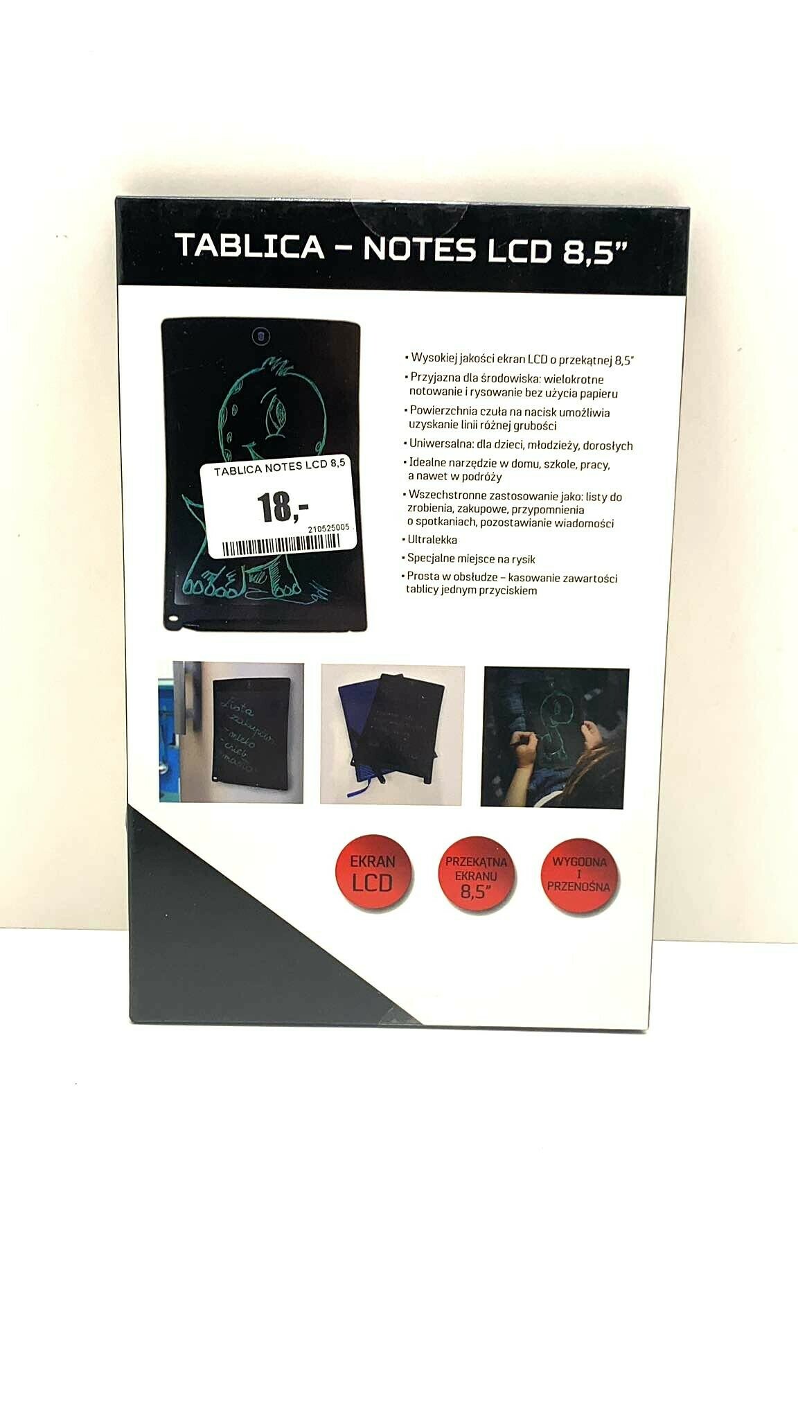 TABLICA NOTES LCD 8,5 | Pozostałe | Loombard.pl