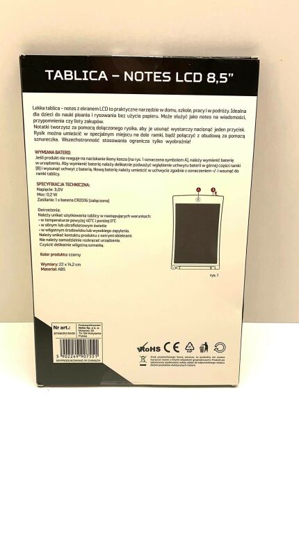 TABLICA NOTES LCD 8,5 | Pozostałe | Loombard.pl