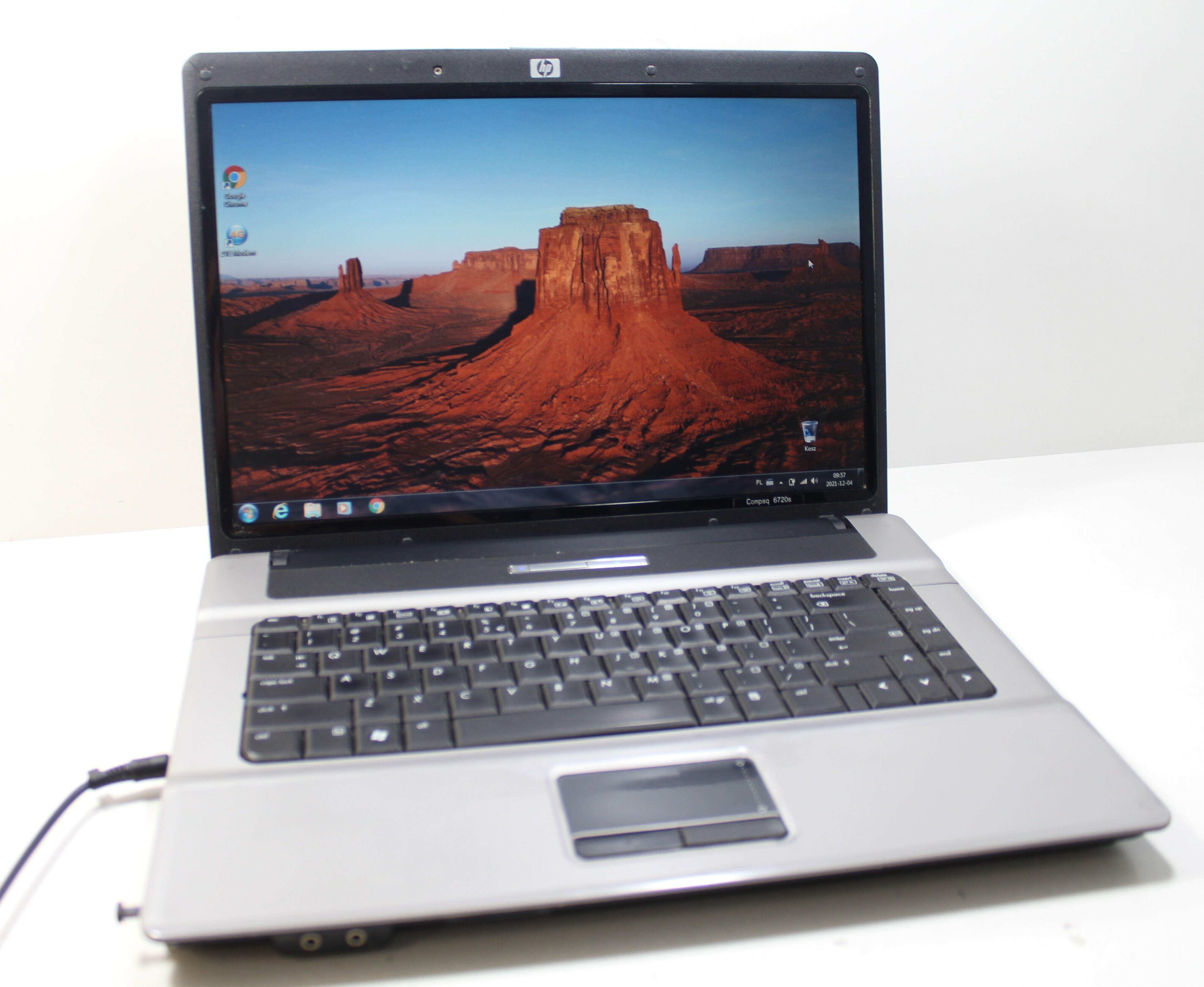 LAPTOP HP 6720S DZIAŁA POD ZASILACZEM | Laptopy | Loombard.pl