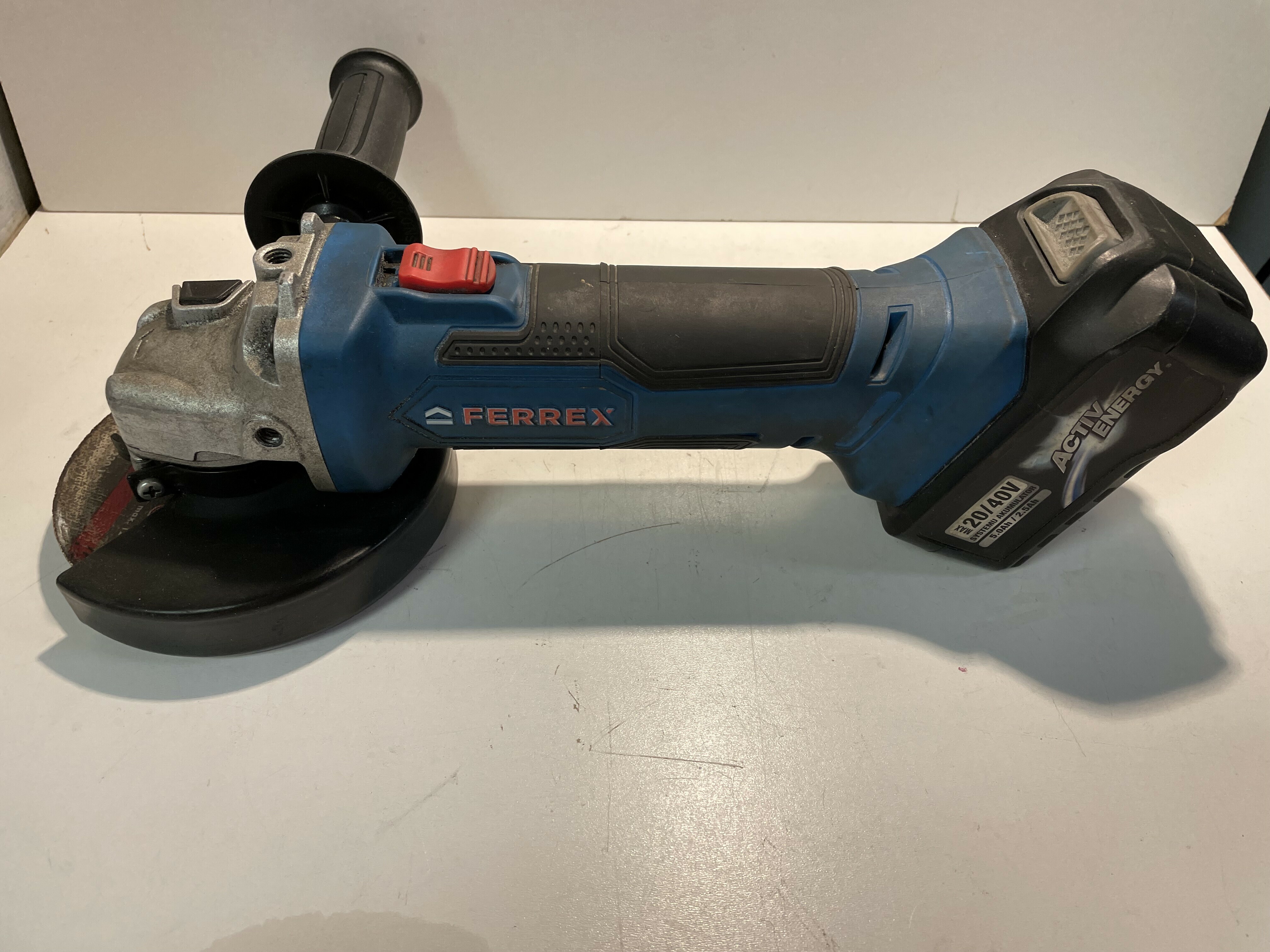 SZLIFIERKA 20V FERREX FAW 40-N + ŁADOWARKA | Szlifierki mimośrodowe ...