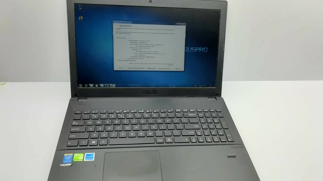LAPTOP ASUS P2520L CORE I5, GF920, 16 GB | Loombard.pl
