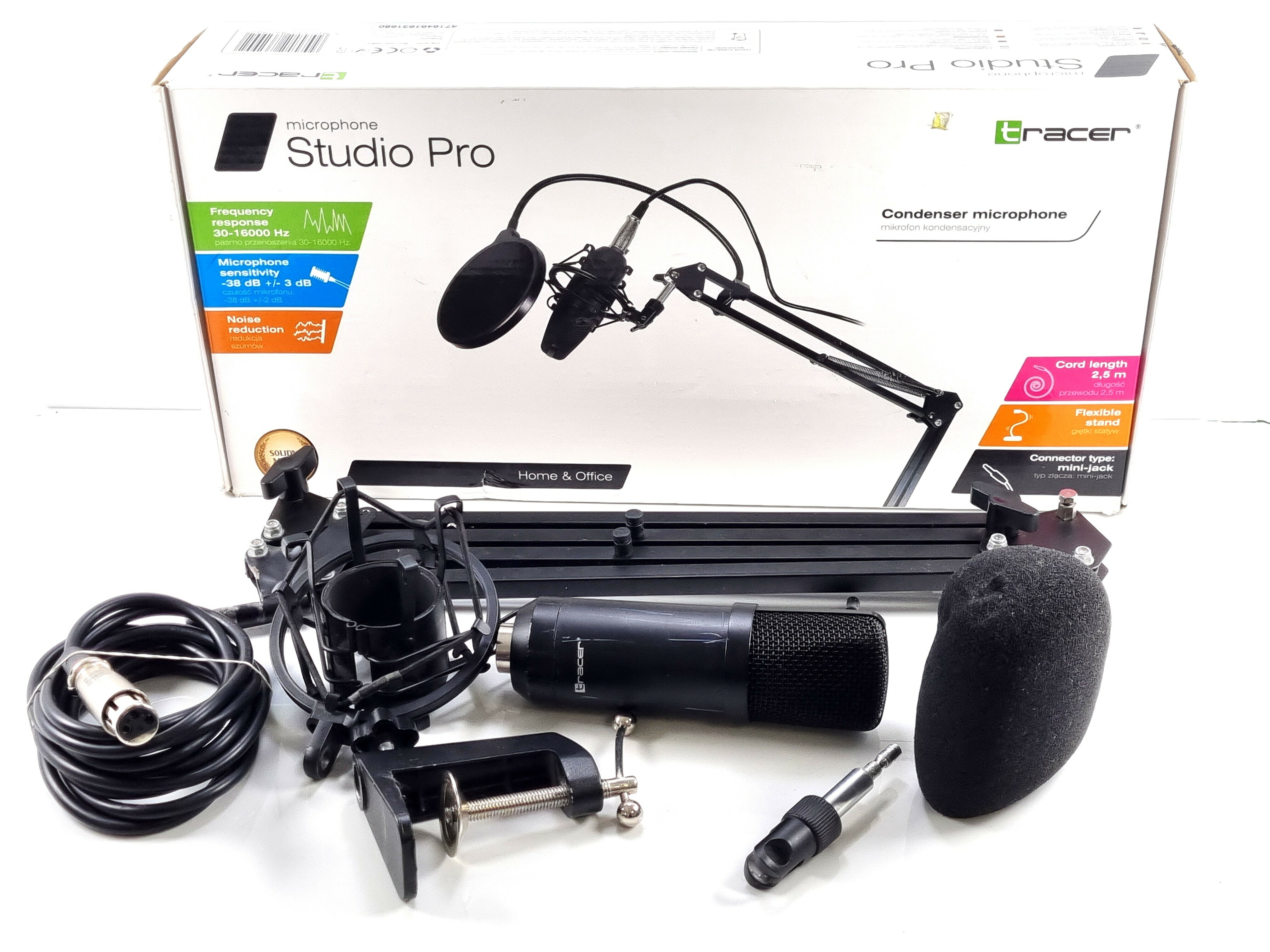 MIKROFON TRACER STUDIO PRO KTM 46163 | Mikrofony | Loombard.pl
