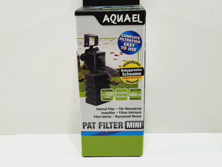 AQUAEL FILTER DO AKWARIUM PAT MINI 120L 400L/H | Wewnętrzne | Loombard.pl