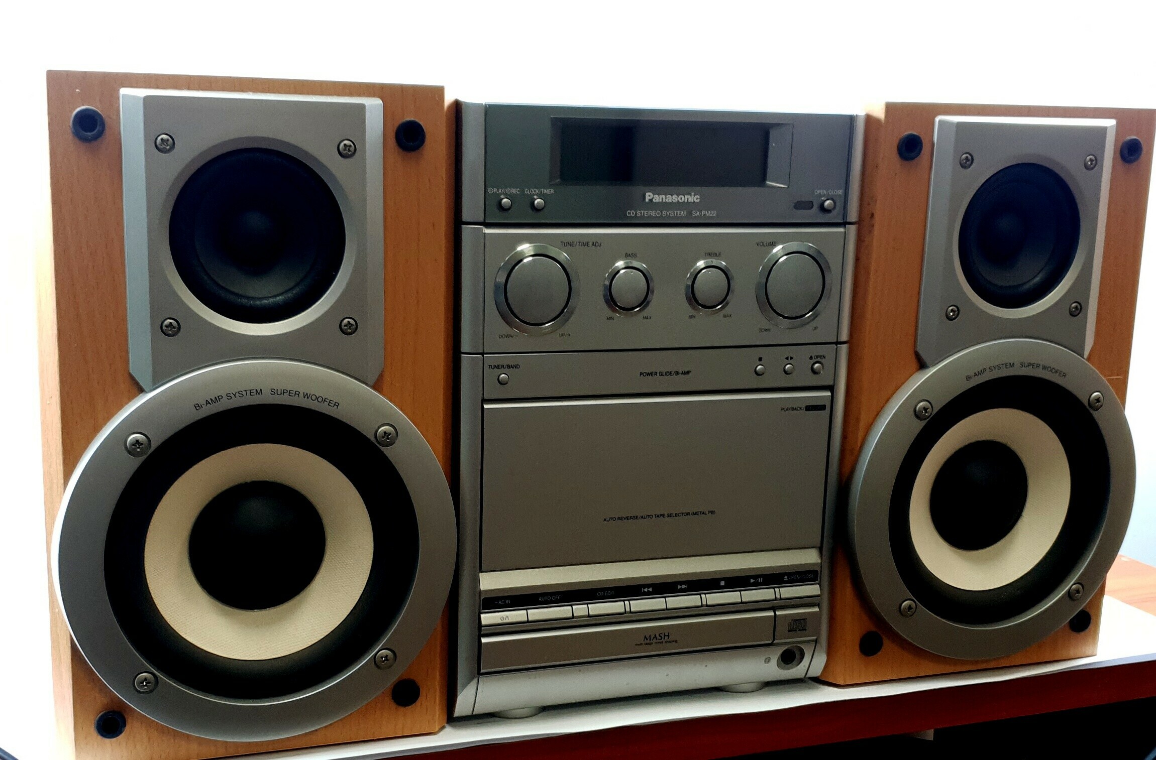 WIEŻA STEREO PANASONIC SA-PM22, BEZ PILOTA | Wieże stereo | Loombard.pl