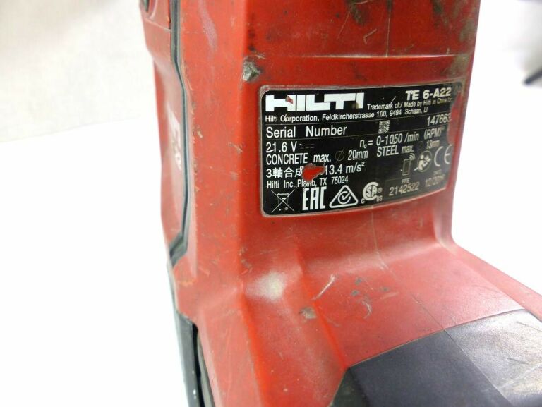 HILTI TE 6-A22 | Młotowiertarki | Loombard.pl