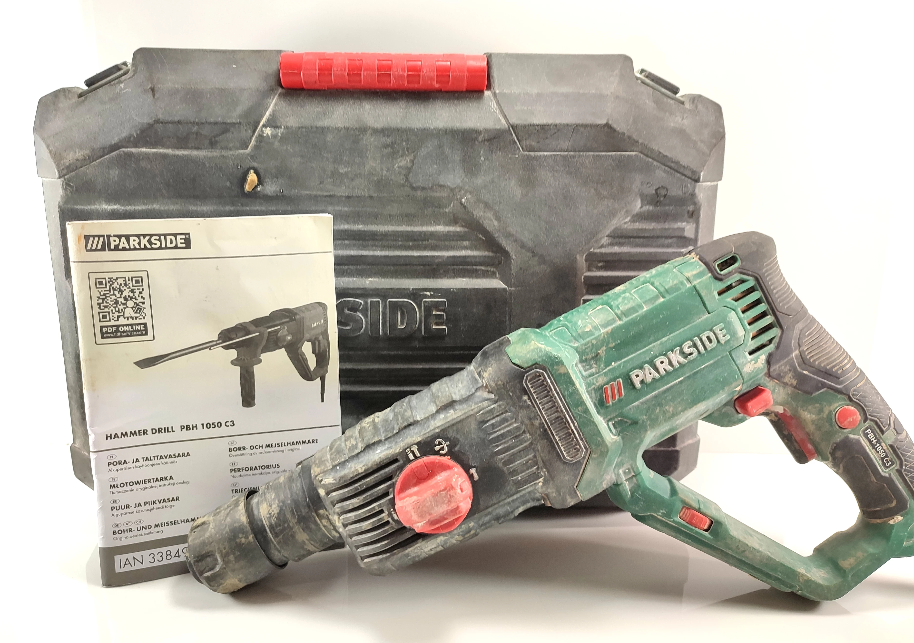 MŁOTOWIERTARKA PARKSIDE HAMMER DRILL PBH 1050 C3 | Młotowiertarki | Loombard.pl