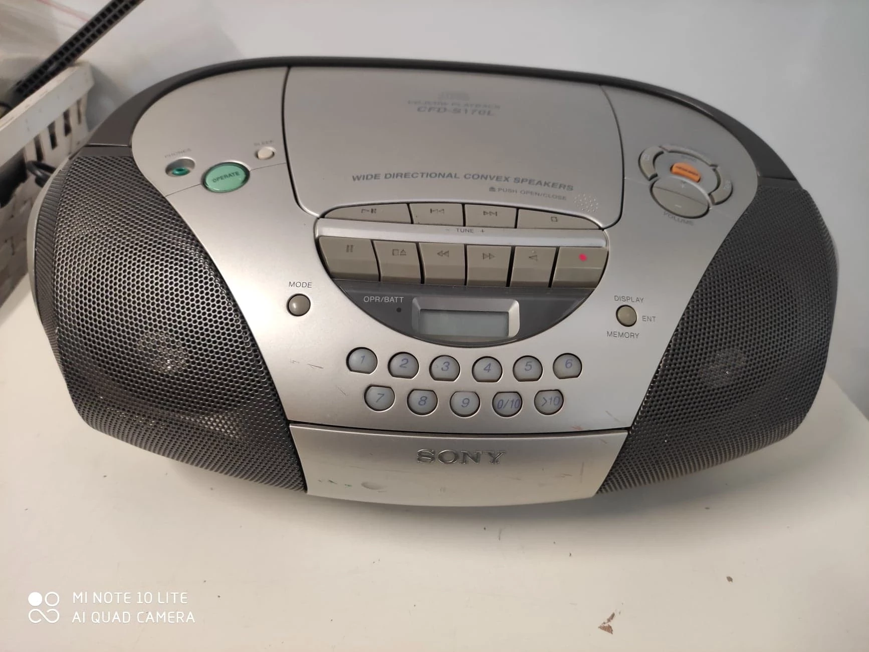 RADIOMAGNETOFON SONY CFD-S170L | Radia | Loombard.pl