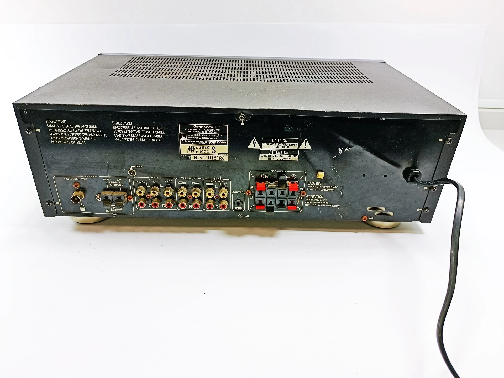 AMPLITUNER PIONEER SX-221R CZARNY | Amplitunery | Loombard.pl AMPLITUNER PIONEER SX-221R CZARNY | Amplitunery | Loombard.pl