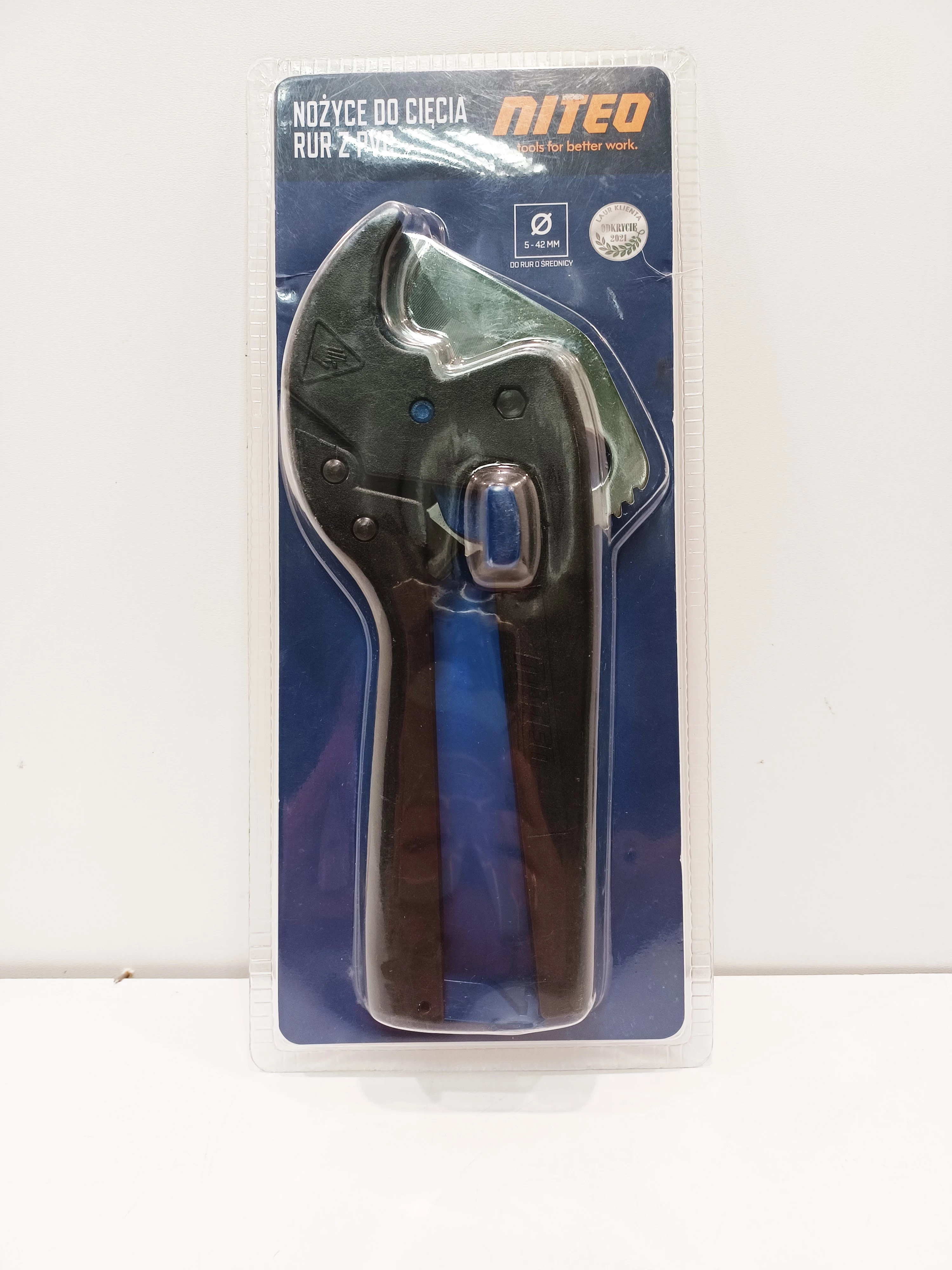 NOŻYCE DO CIĘCIA RUR Z PVC NITEO TOOLS | Nożyce do cięcia rur | Loombard.pl