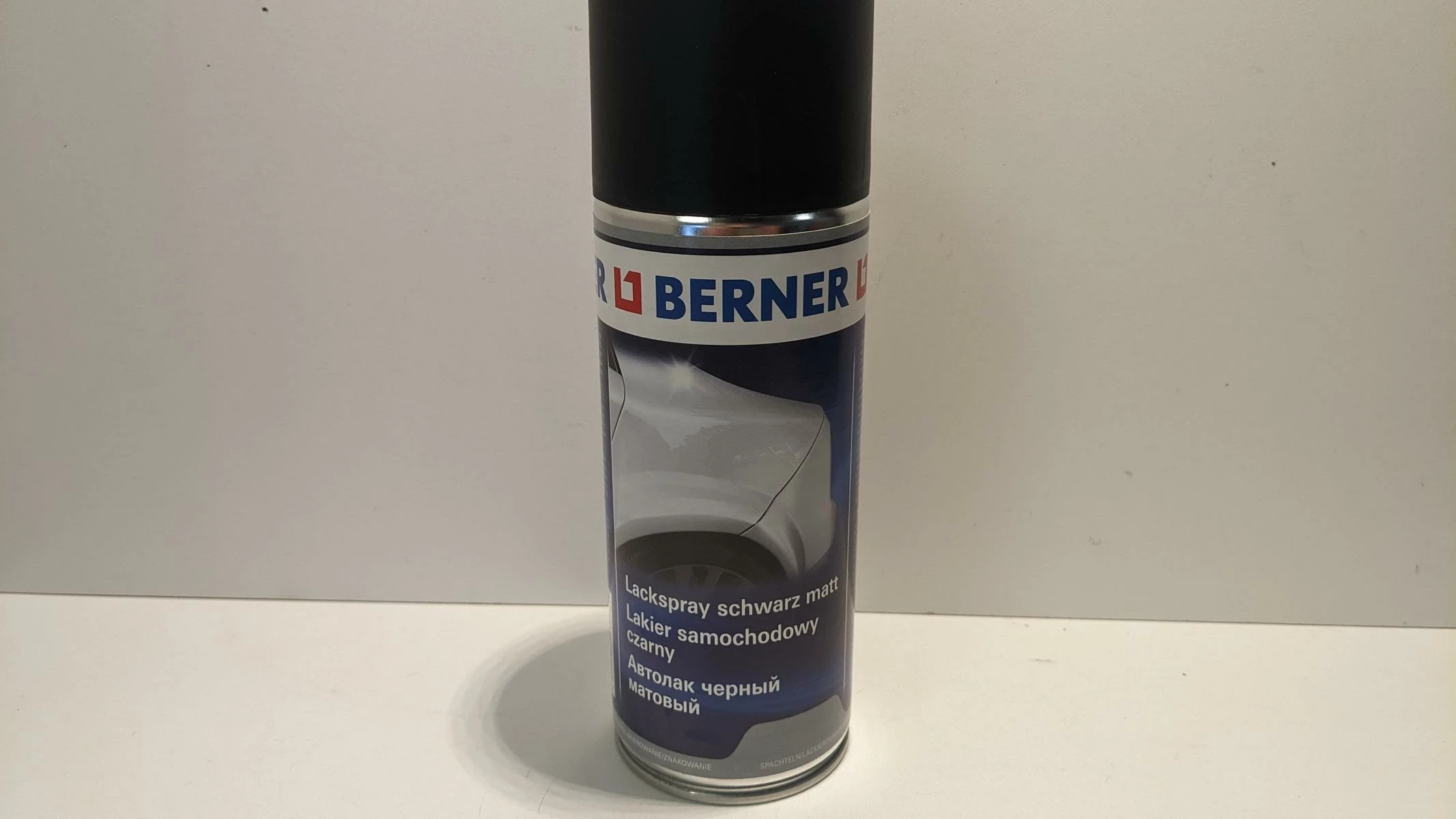 LAKIER W SPRAYU BERNER CZARNY MAT 400ML | Lakiery | Loombard.pl