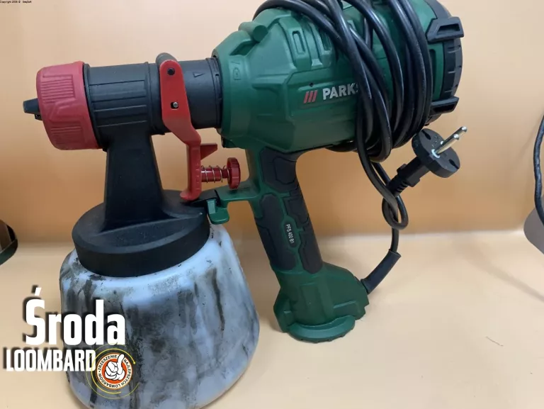 PISTOLET DO MALOWANIA PARKSIDE PFS 400 B1 KARTON | Pistolety malarskie ...