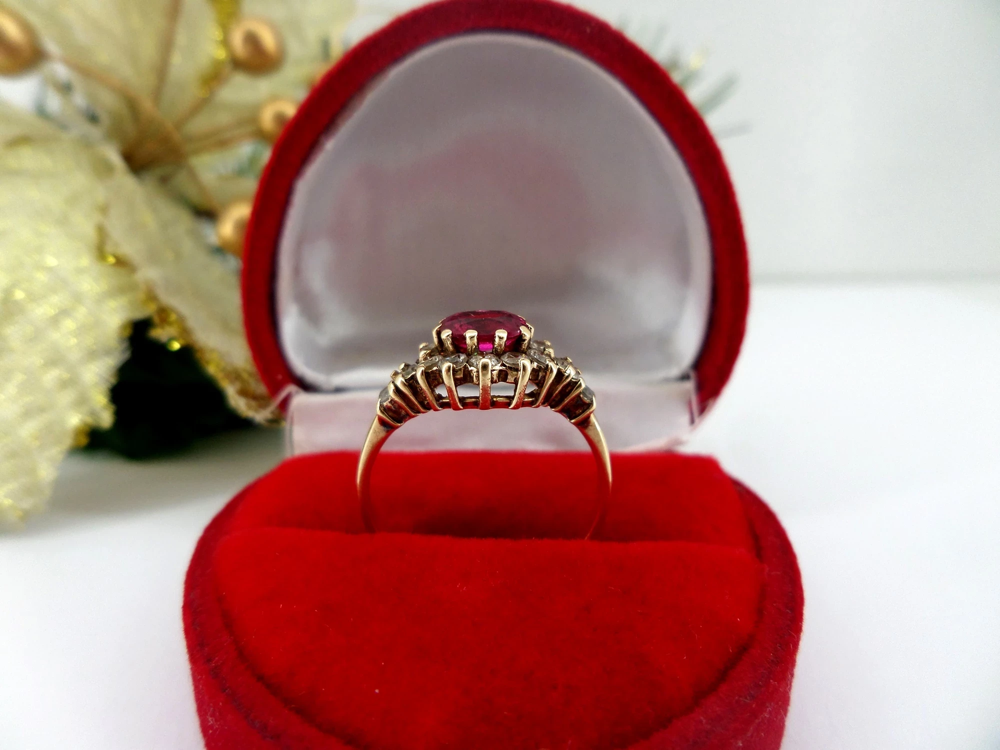 ZŁOTY PIERŚCIONEK Z CYRKONIAMI P585 2,42 G | Pierścionki, obrączki | Loombard.pl