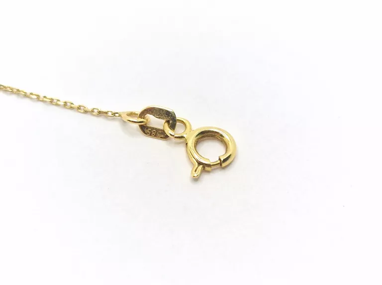 ZŁOTY ŁAŃCUSZEK SPLOT: ANKIER - 585 2,92G 45CM | Łańcuszki | Loombard.pl