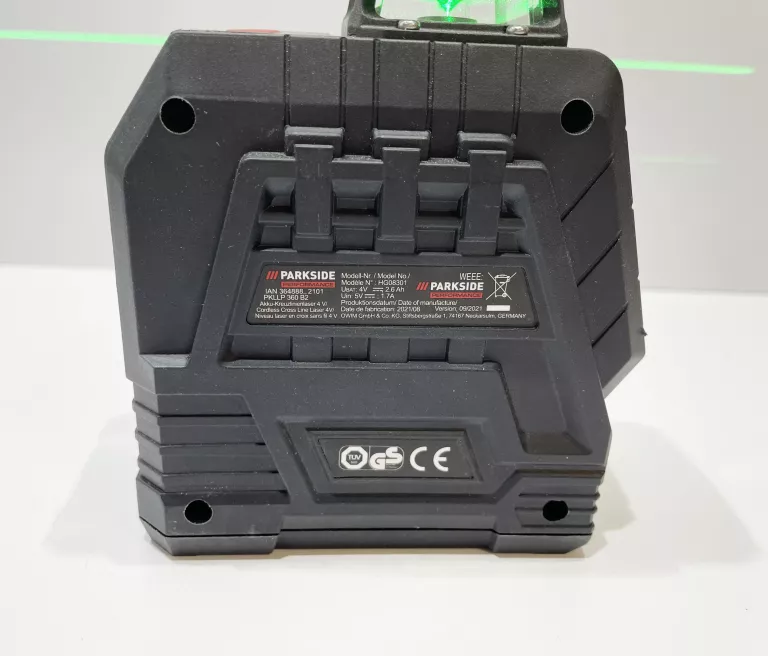 LASER PARKSIDE PKLLP 360 B2 KRZYŻOWY + STATYW | Lasery krzyżowe ...