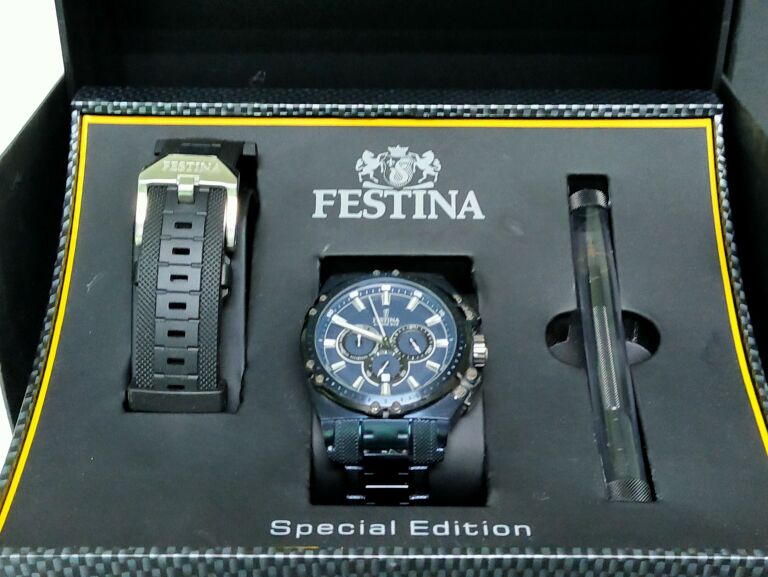 ZEGAREK FESTINA F16973-1 LIMITED SAPHIRE CHRONO B | Męskie | Loombard.pl