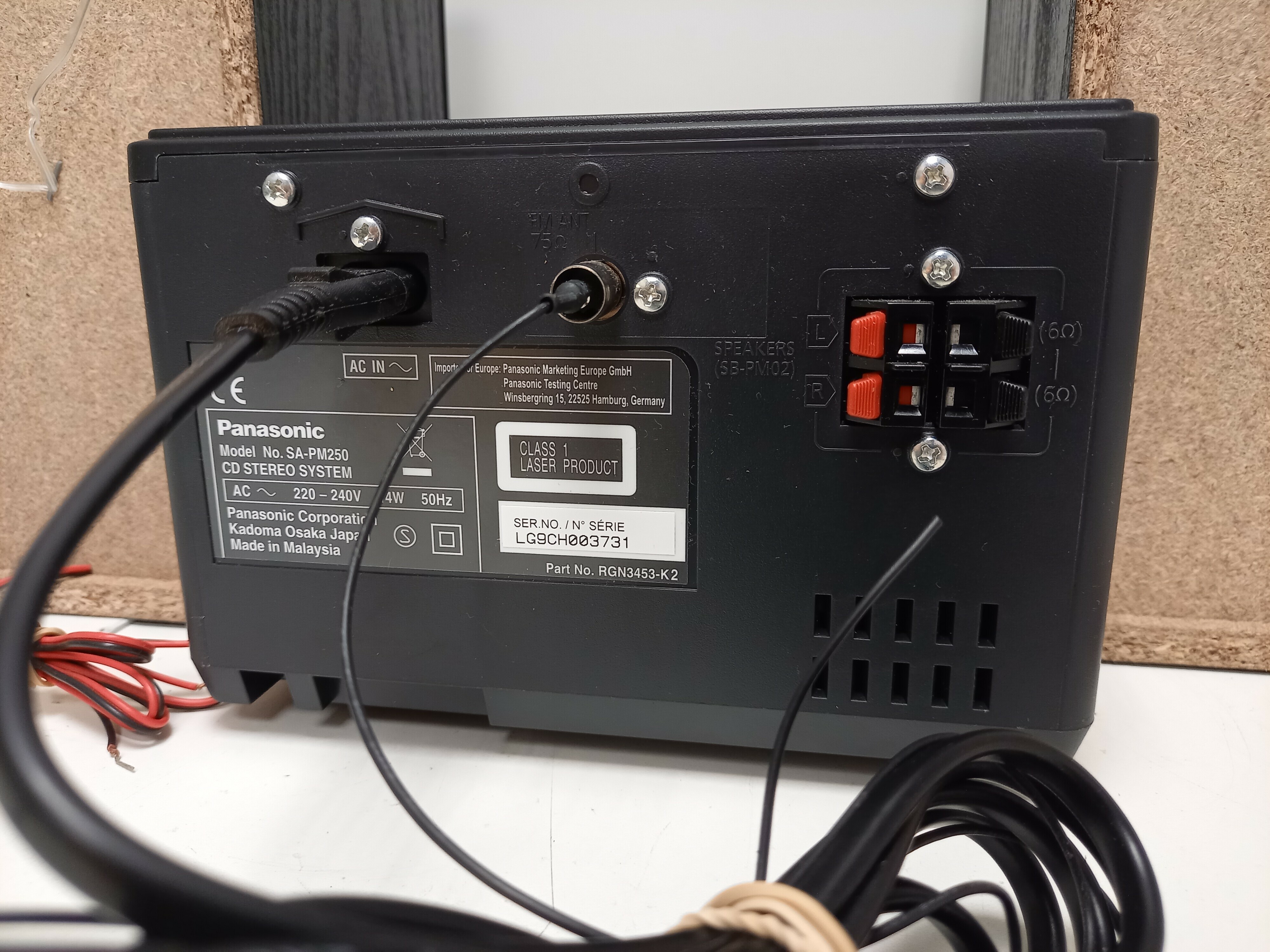 WIEŻA PANASONIC SA-PM250 USB | Wieże stereo | Loombard.pl