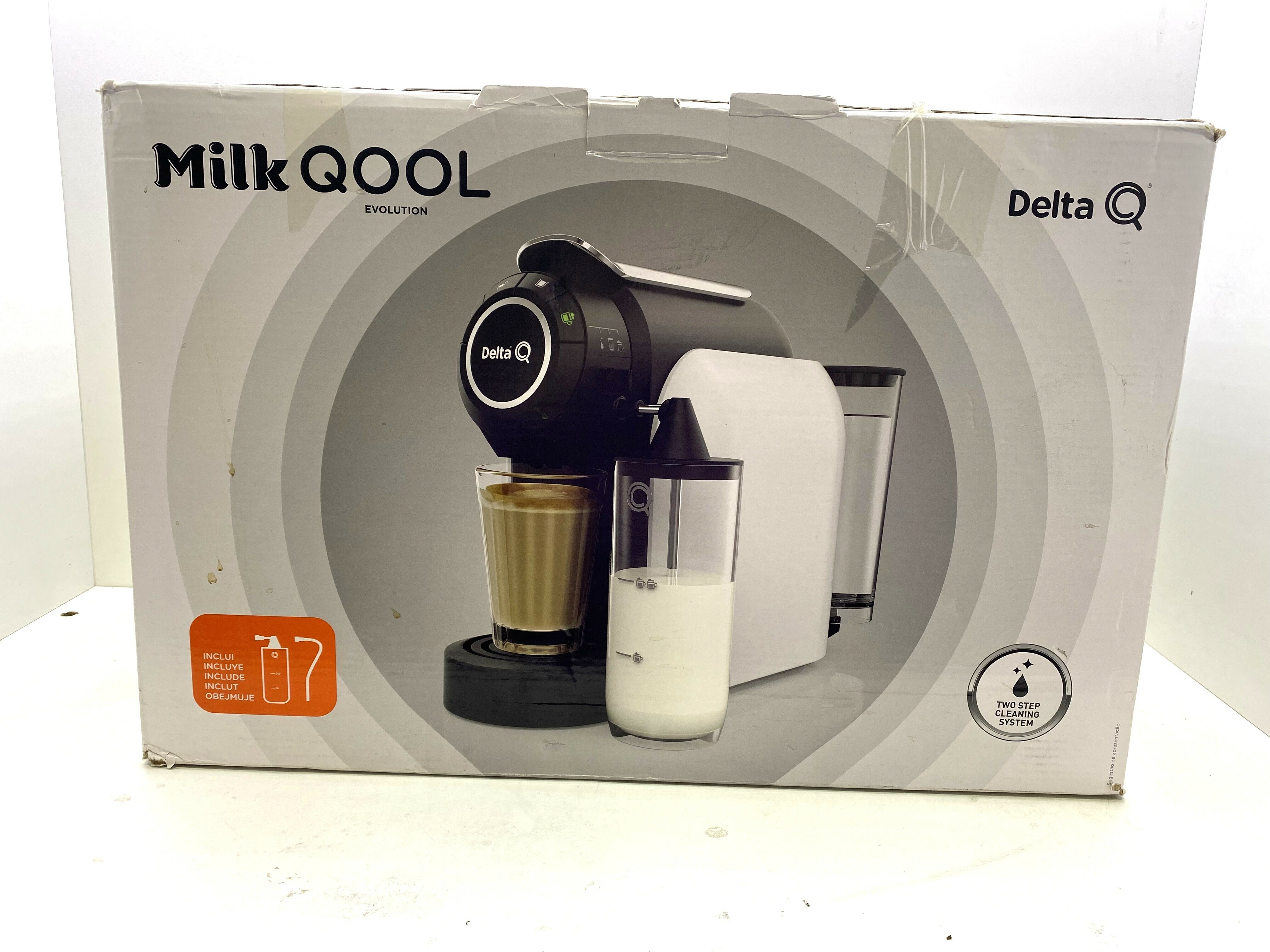 EKSPRES KAPSUŁKOWY DELTA MILK QOOL KOMPLET | Ekspresy kapsułkowe ...