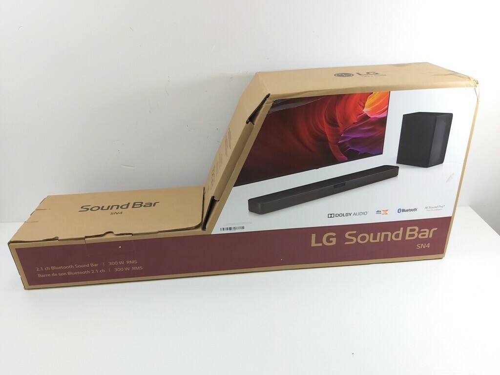 NOWIUTKI SOUNDBAR LG SN4 KOMPLET | Soundbary | Loombard.pl