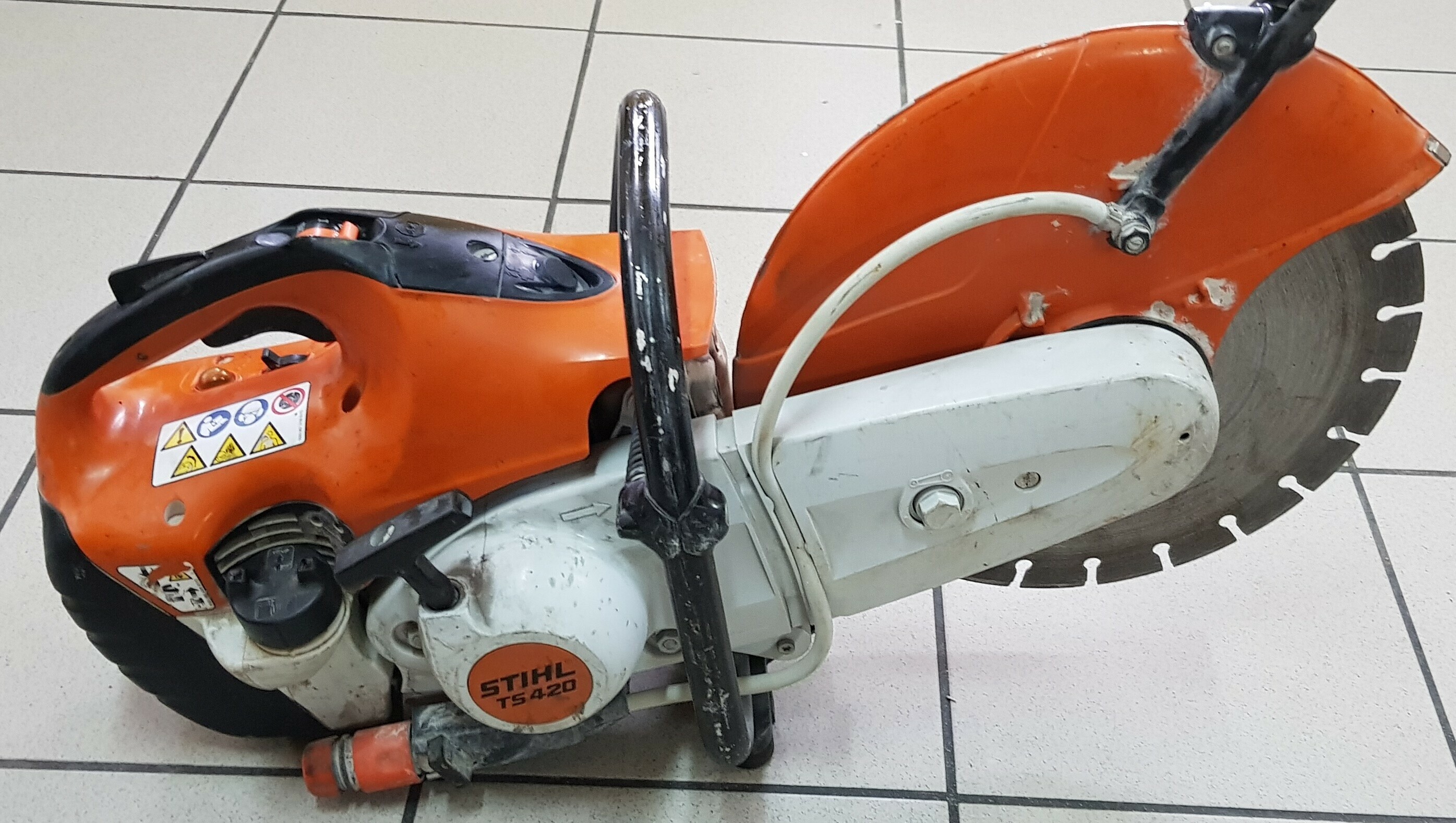 PRZECINARKA DO BETONU SPALINOWA STIHL TS 420 | Pozostałe | Loombard.pl