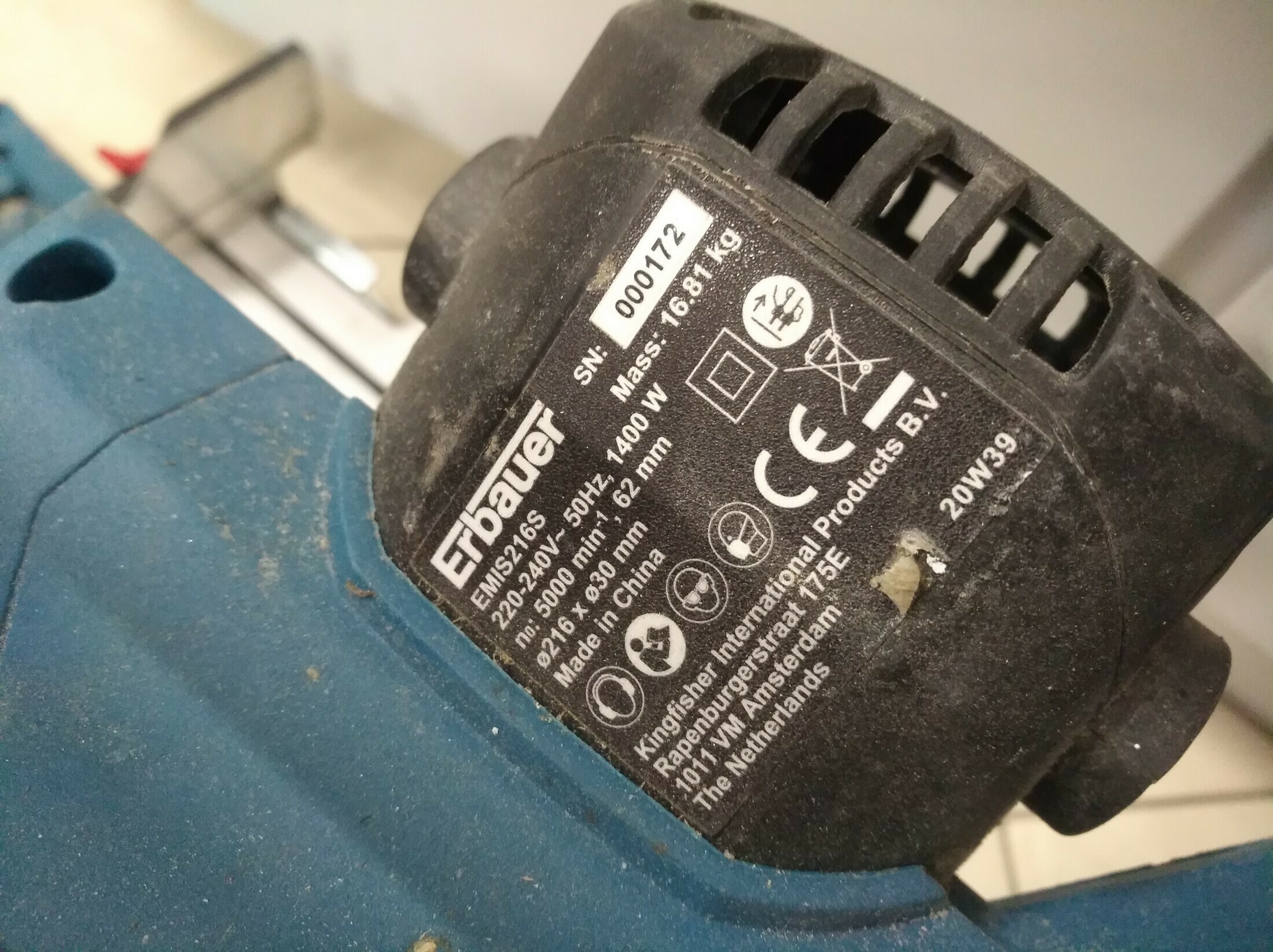 PIŁA UKOŚNICA ERBAUER EMIS216S 1400W | Piły ukośnice | Loombard.pl