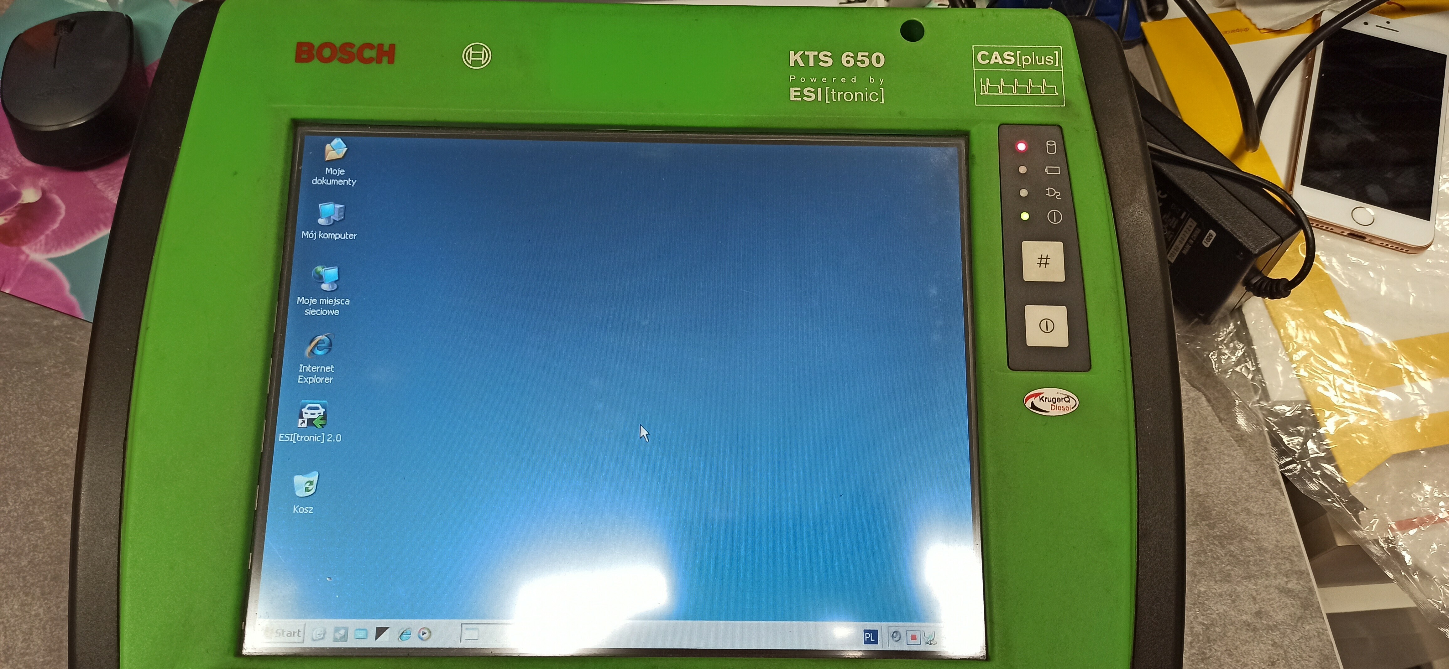 KOMPUTER DIAGNOSTYCZNY BOSCH KTS 650 WALIZKA | Testery i interfejsy ...