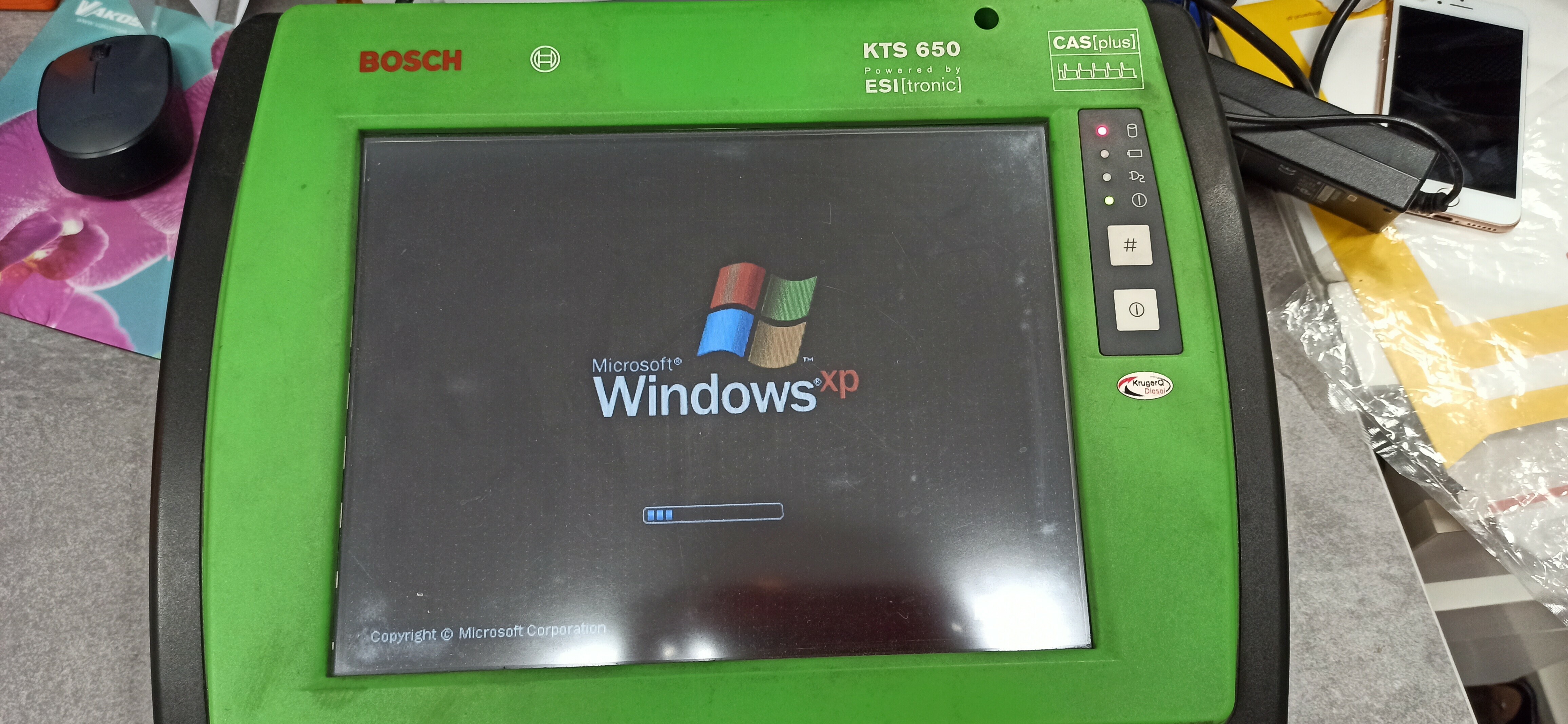 KOMPUTER DIAGNOSTYCZNY BOSCH KTS 650 WALIZKA | Testery i interfejsy ...