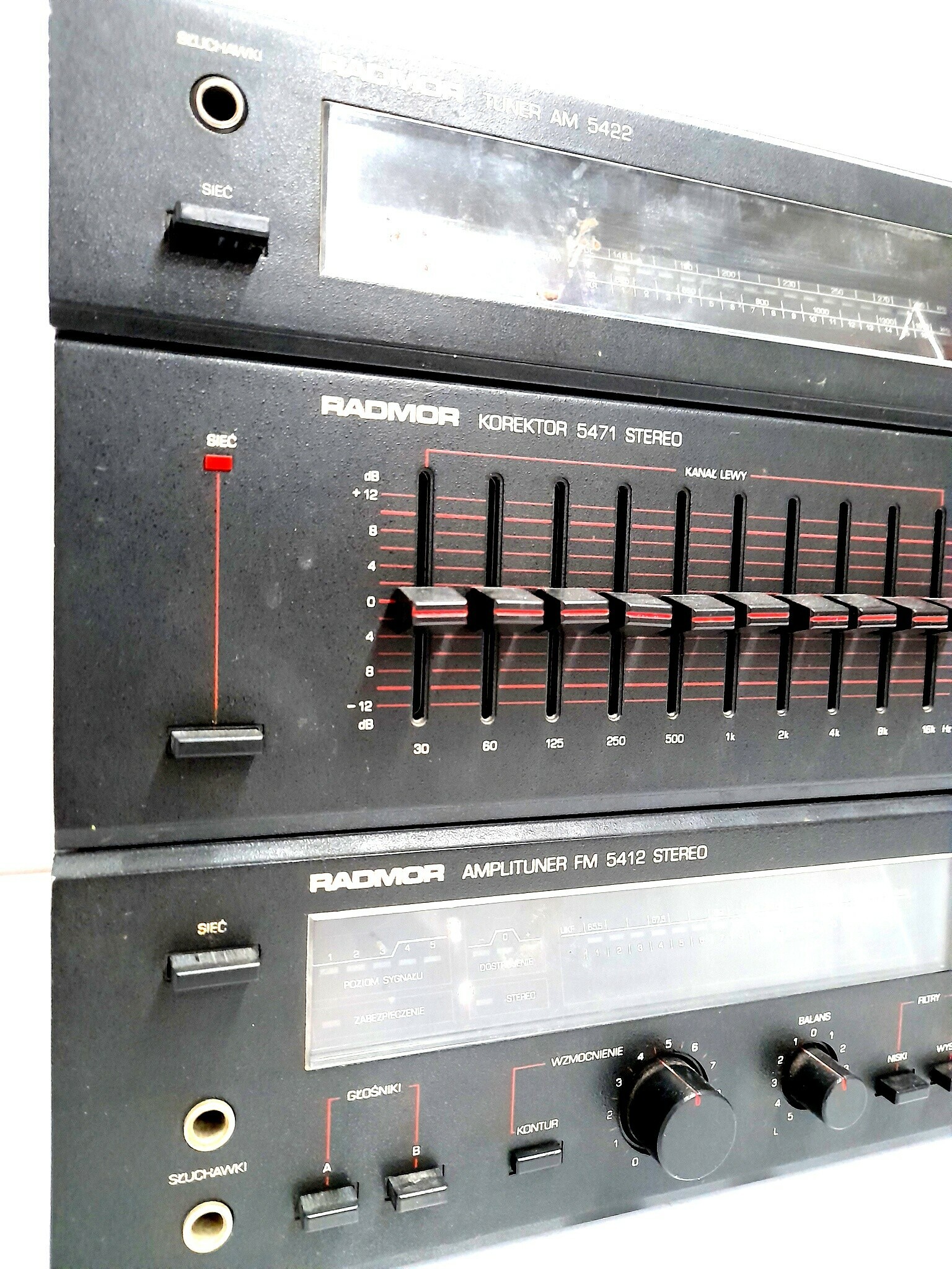 WIEŻA RADMOR 5412 3 SEGMENTY CZARNA RARYTAS | Wieże stereo | Loombard.pl