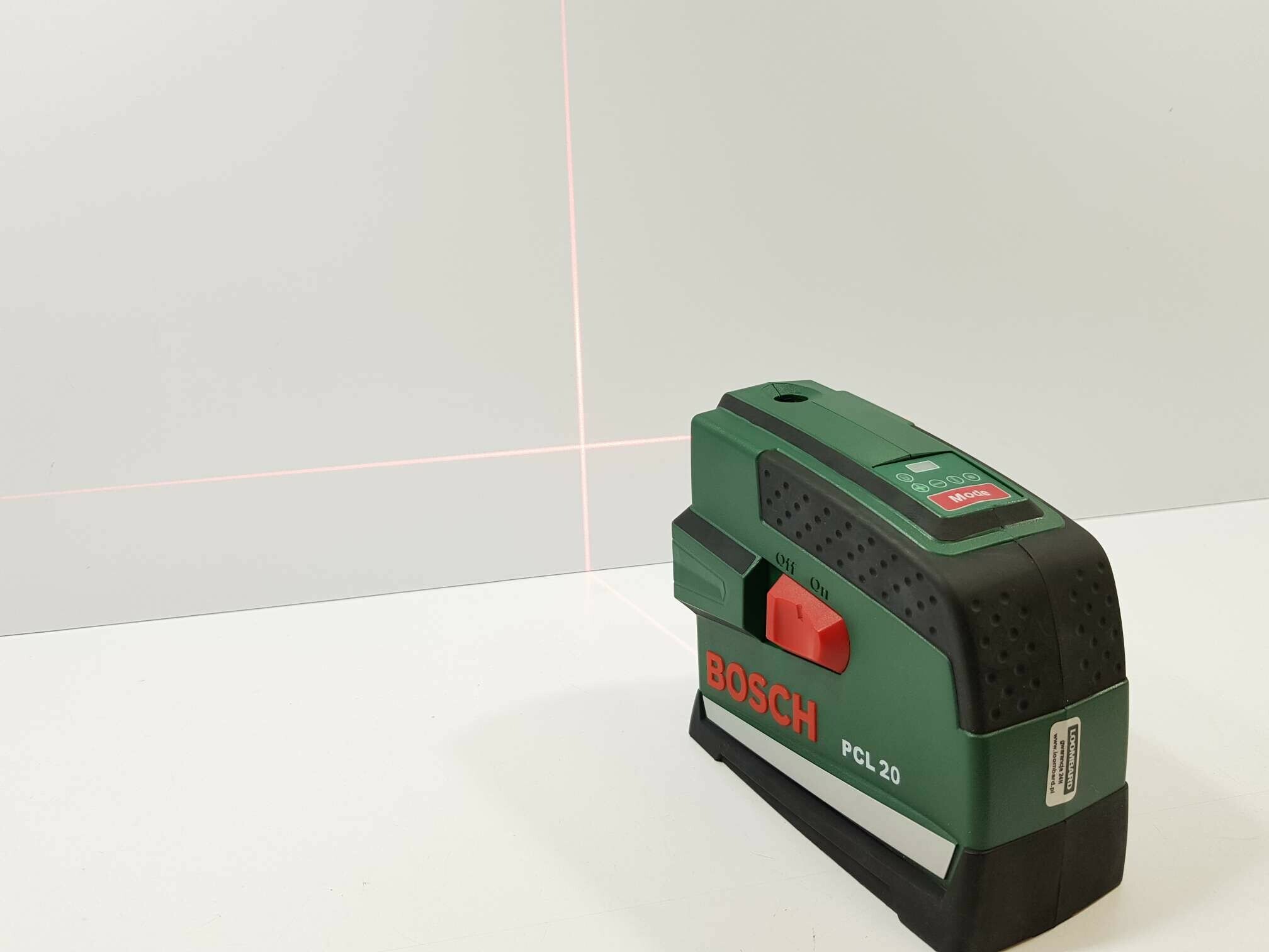 LASER KRZYŻOWY BOSCH PCL 20 +STATYW KOMPLET | Lasery krzyżowe | Loombard.pl
