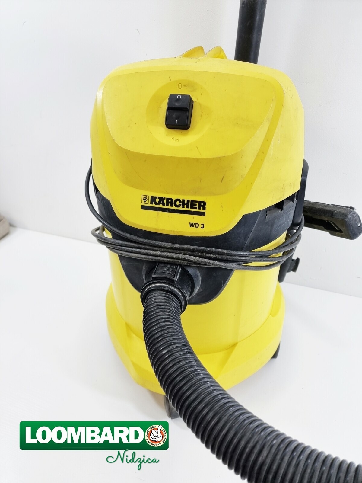 ODKURZACZ PRZEMYSŁOWY KARCHER WD3 + RURA | Odkurzacze przemysłowe | Loombard.pl