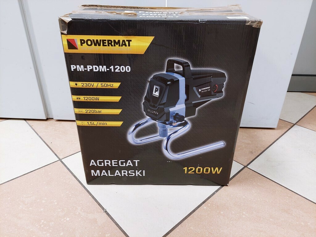 AGREGAT MALARSKI POWERMAT PM-PDM-1200 GWARANCJA | Agregaty malarskie ...