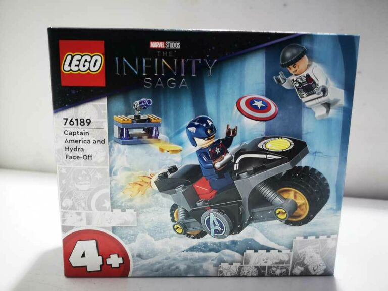 LEGO 76189 SUPER HEROES KAPITAN AMERYKA I HYDRA | Super Heroes ...
