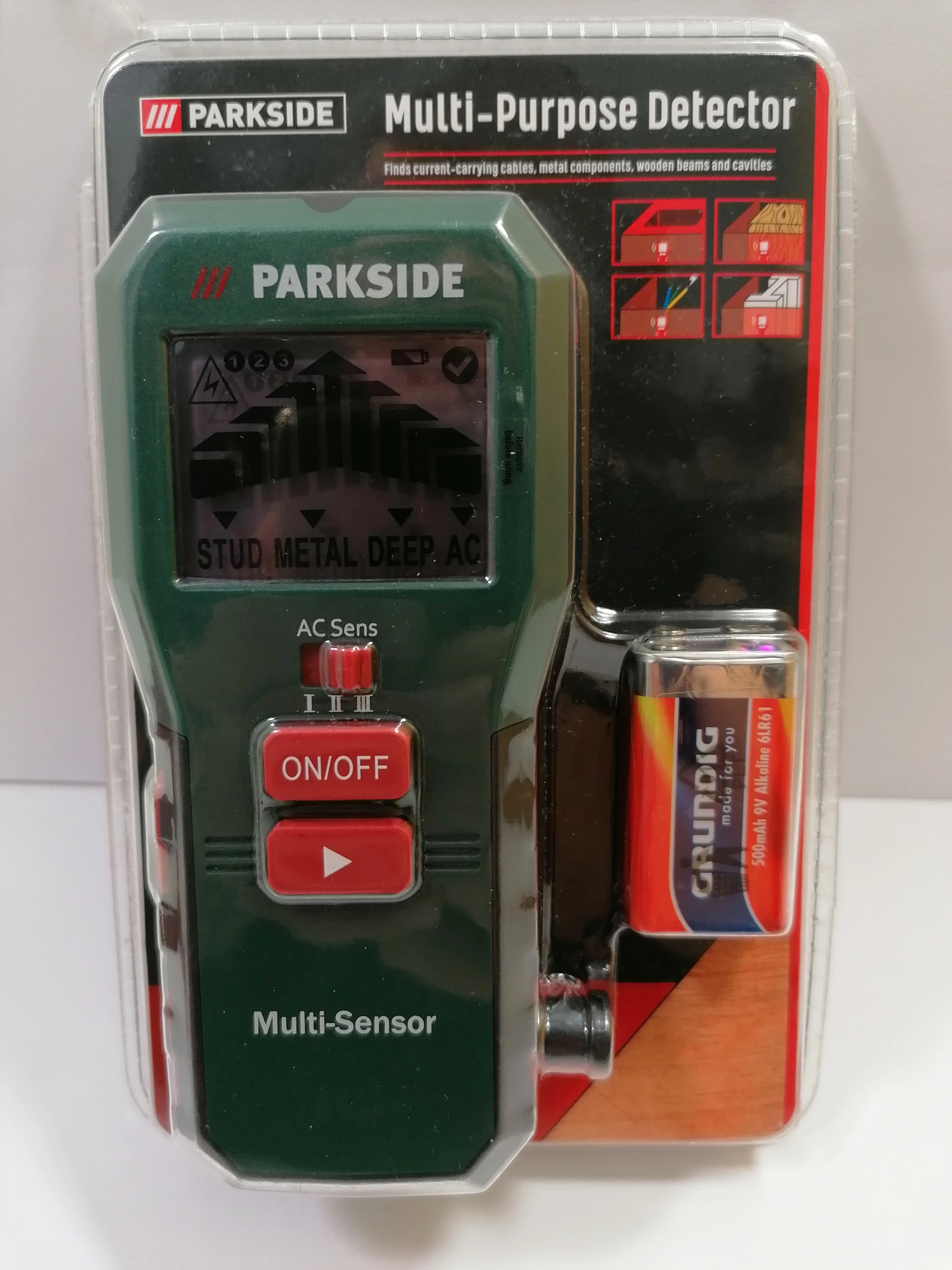 MULTIDETEKTOR PARKSIDE PMSHM 2 A2 | Wykrywacze | Loombard.pl