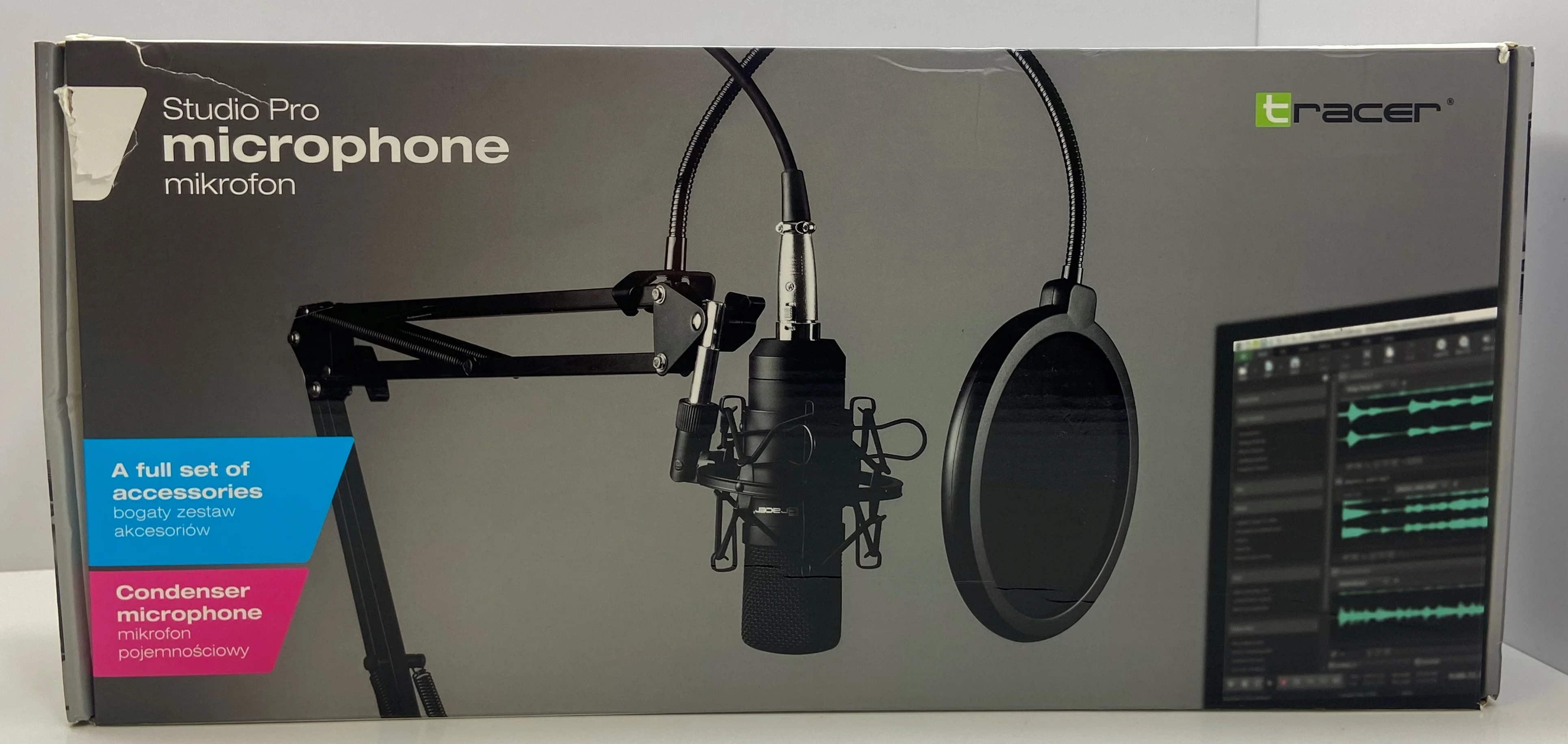 MIKROFON TRACER STUDIO PRO KTM 46163 OKAZJA! | Mikrofony przewodowe ...