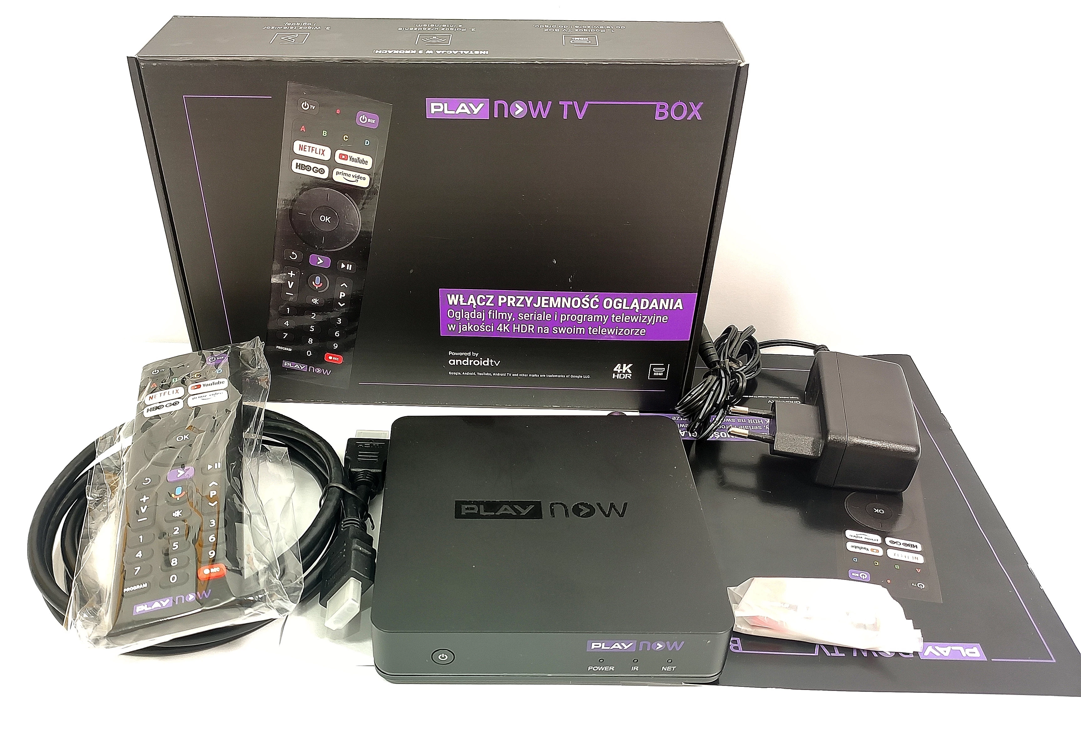 DEKODER PLAY NOW TV BOX 2 KOMPLET MEGA OKAZJA | Urządzenia | Loombard.pl