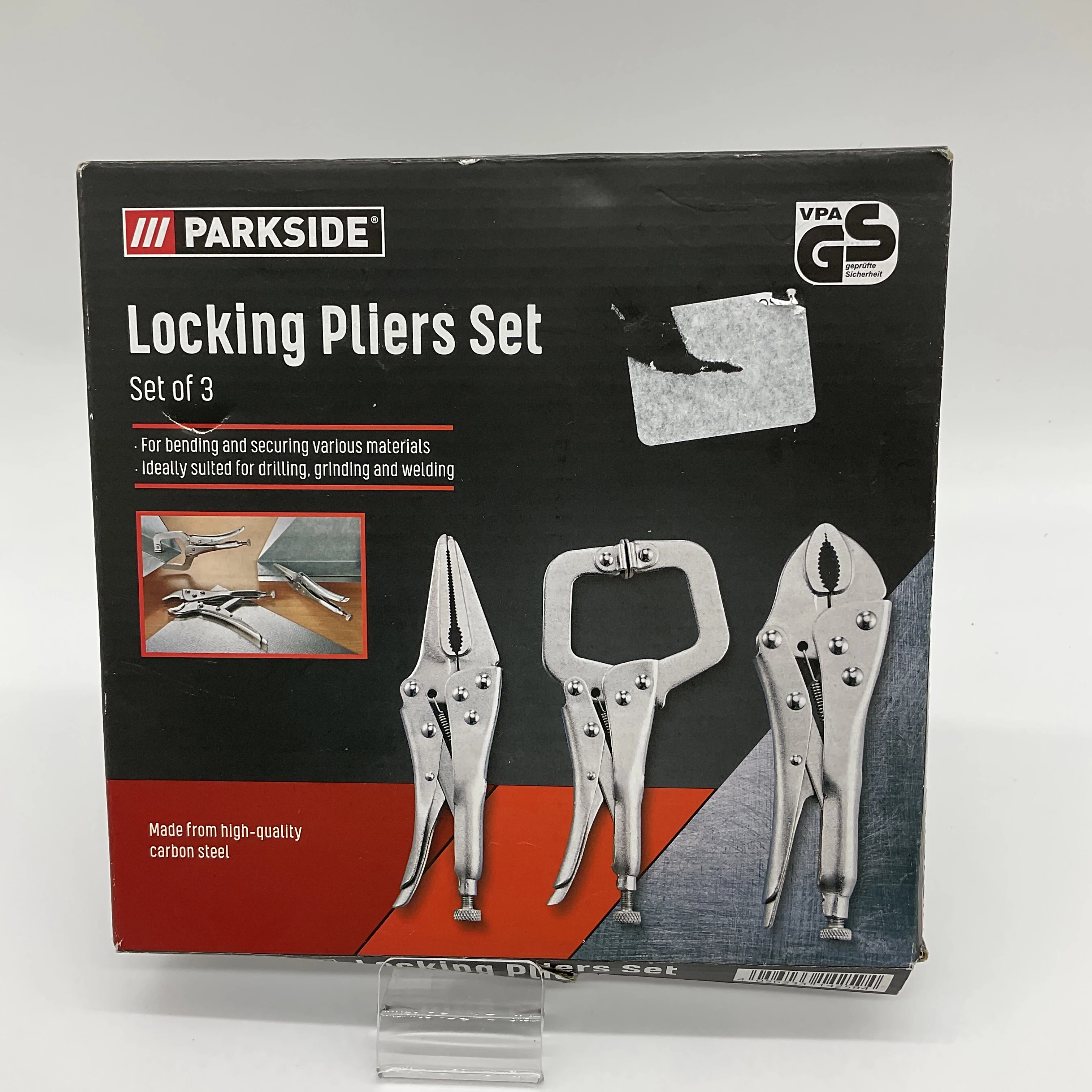 KLESZCZE ZACISKOWE PARKSIDE LOCKING PLIERS SET 3 | Zestawy narzędzi ...
