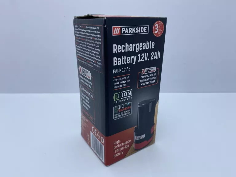 AKUMULATOR PARKSIDE PAPK 12 A3 12V/2AH | Akumulatory do elektronarzędzi | Loombard.pl