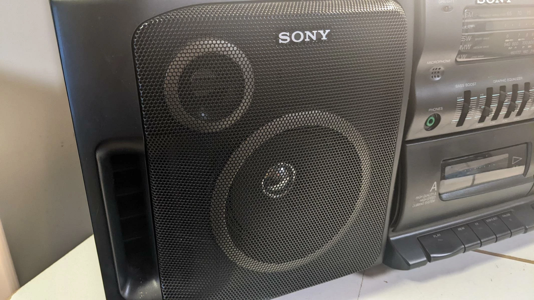 MINI WIEŻA / MAGNETOFON SONY CFS-W455L | Kasetowe | Loombard.pl