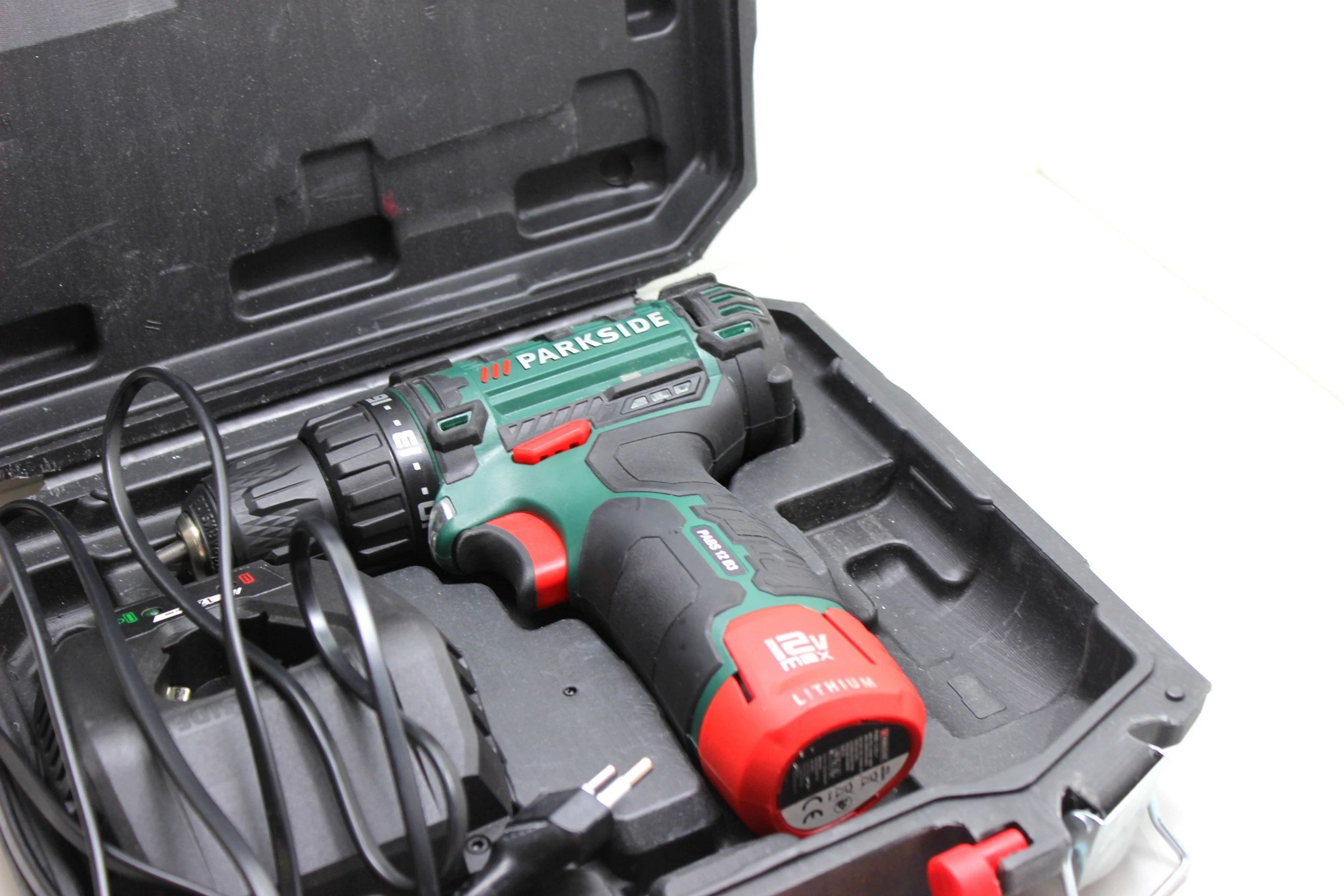 WKRĘTARKA PARKSIDE PABS 12 B3 WALIZKA | Wkrętarki | Loombard.pl