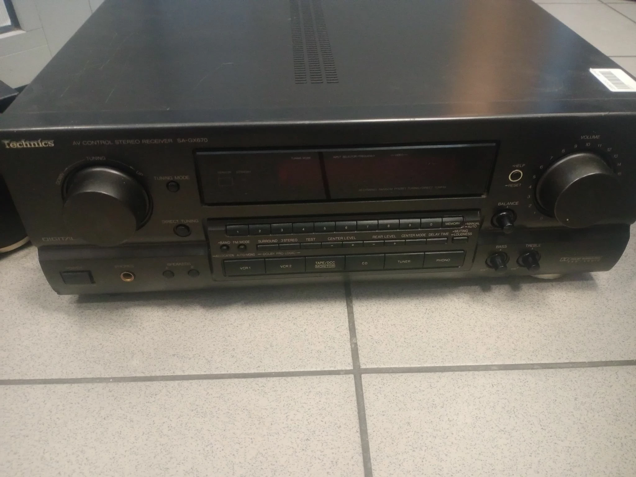 AMPLITUNER TECHNICS SA GX 670 | Amplitunery | Loombard.pl