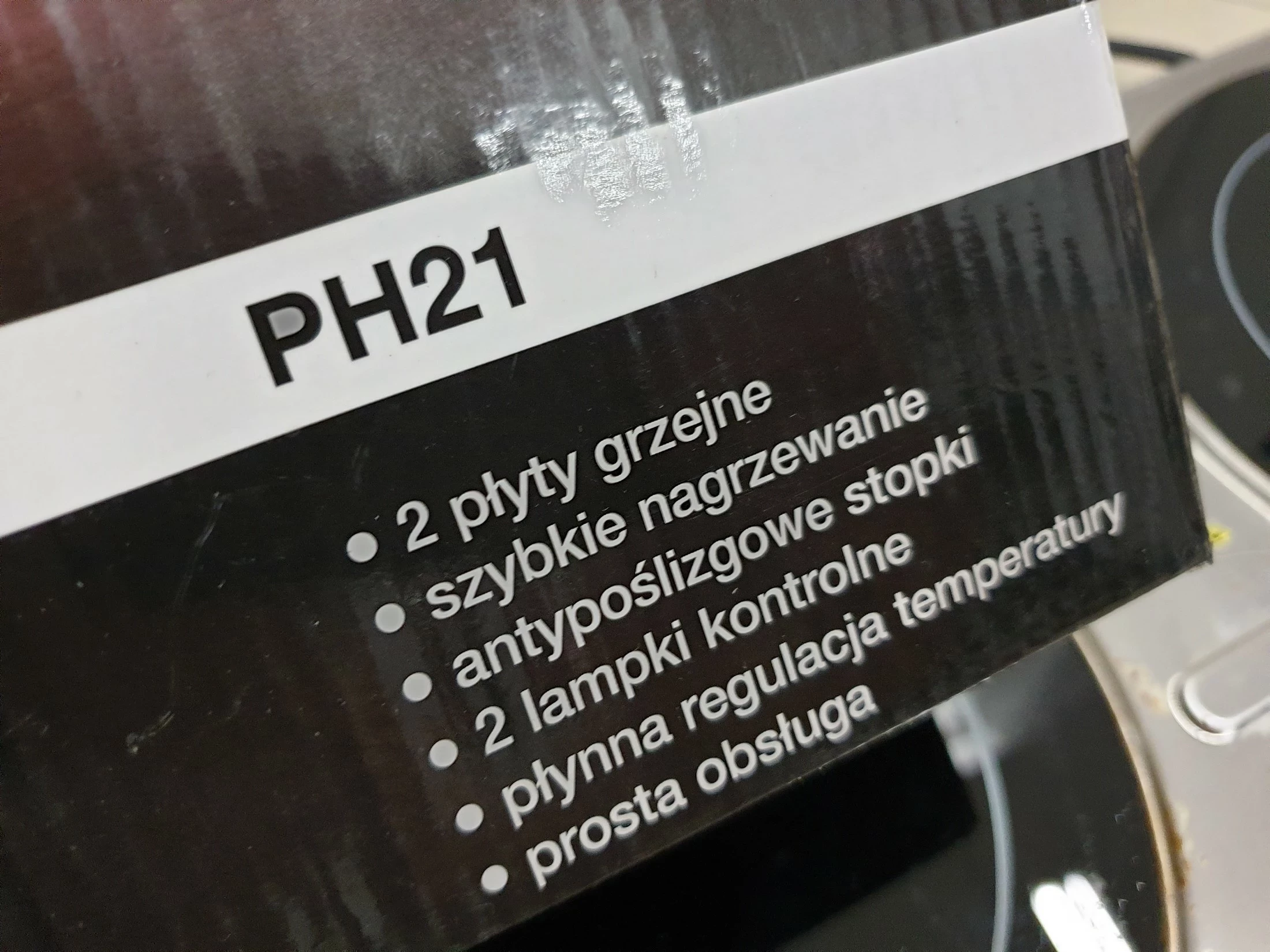 KUCHENKA ELEKTRYCZNA CERAMICZNA ELDOM PH21 KOMPLE | Kuchenki przenośne ...