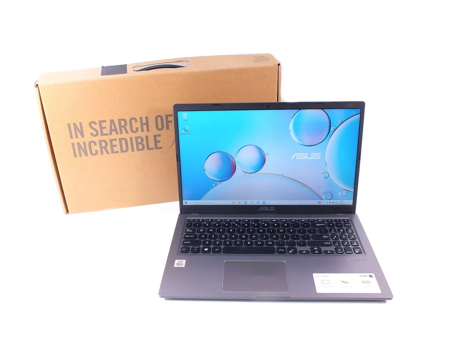 LAPTOP ASUS X515J I3-1005G1/4GB /256GB SSD KOMPLE | Laptopy | Loombard.pl