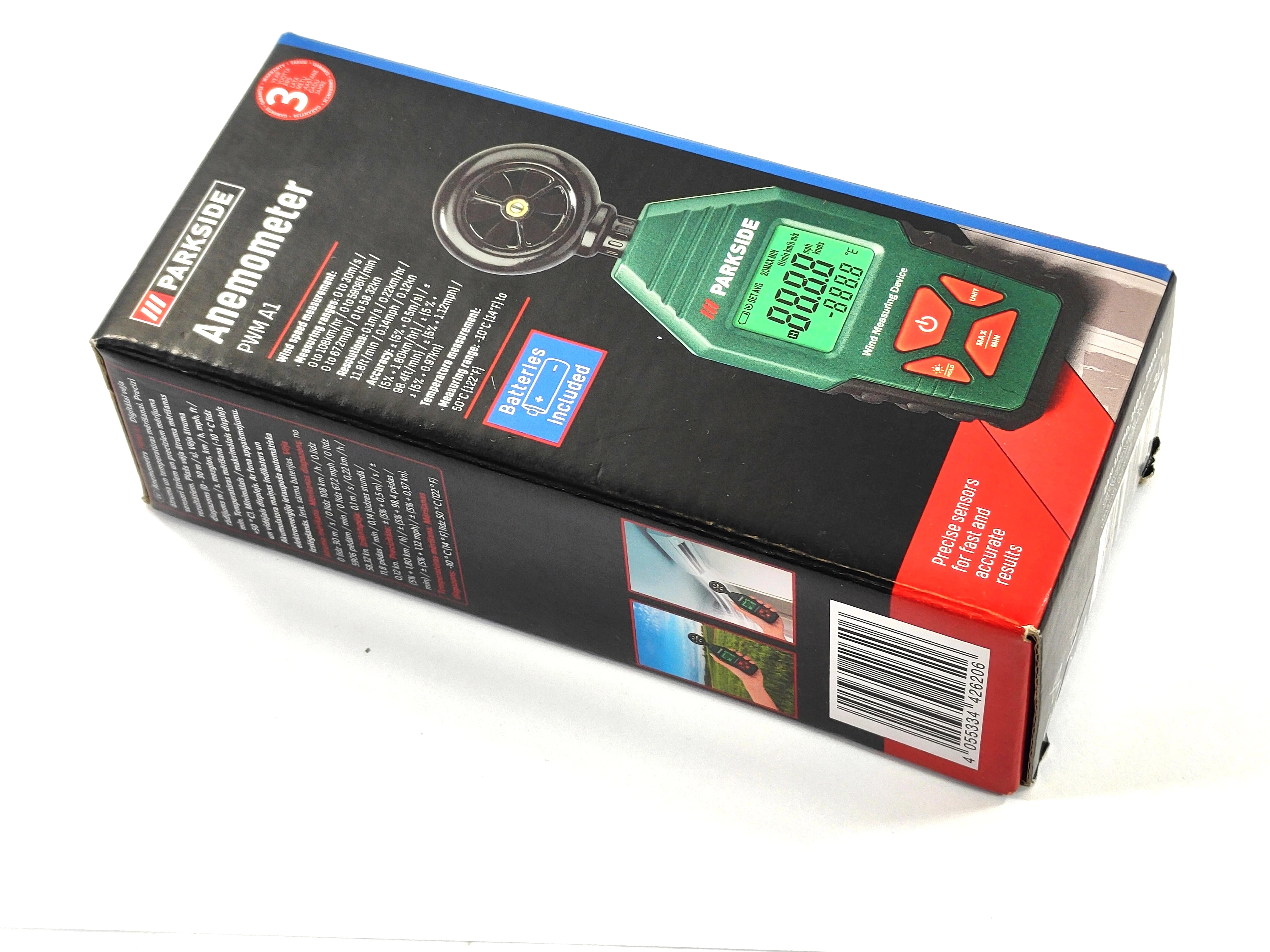 ANEMOMETR PARKSIDE PWM A1 | Anemometry | Loombard.pl