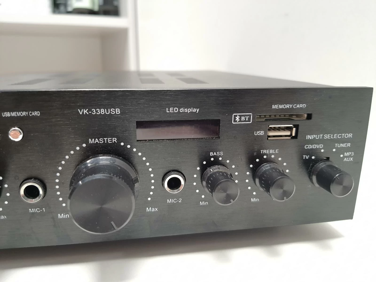 WZMACNIACZ VOICE KRAFT VK-338 USB | Wzmacniacze | Loombard.pl