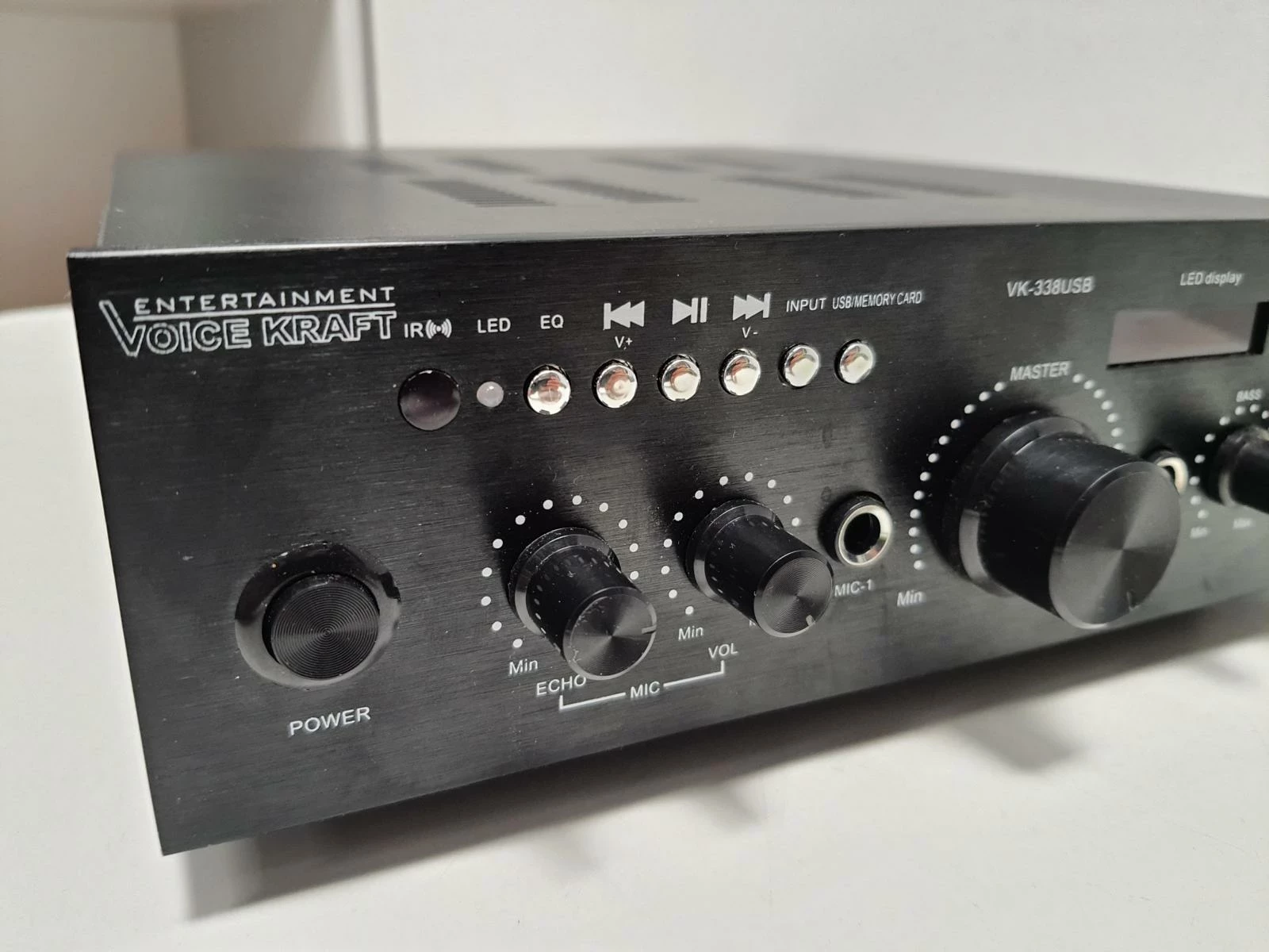 WZMACNIACZ VOICE KRAFT VK-338 USB | Wzmacniacze | Loombard.pl