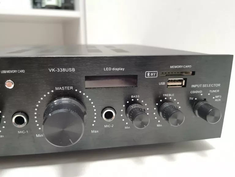 WZMACNIACZ VOICE KRAFT VK-338 USB | Wzmacniacze | Loombard.pl